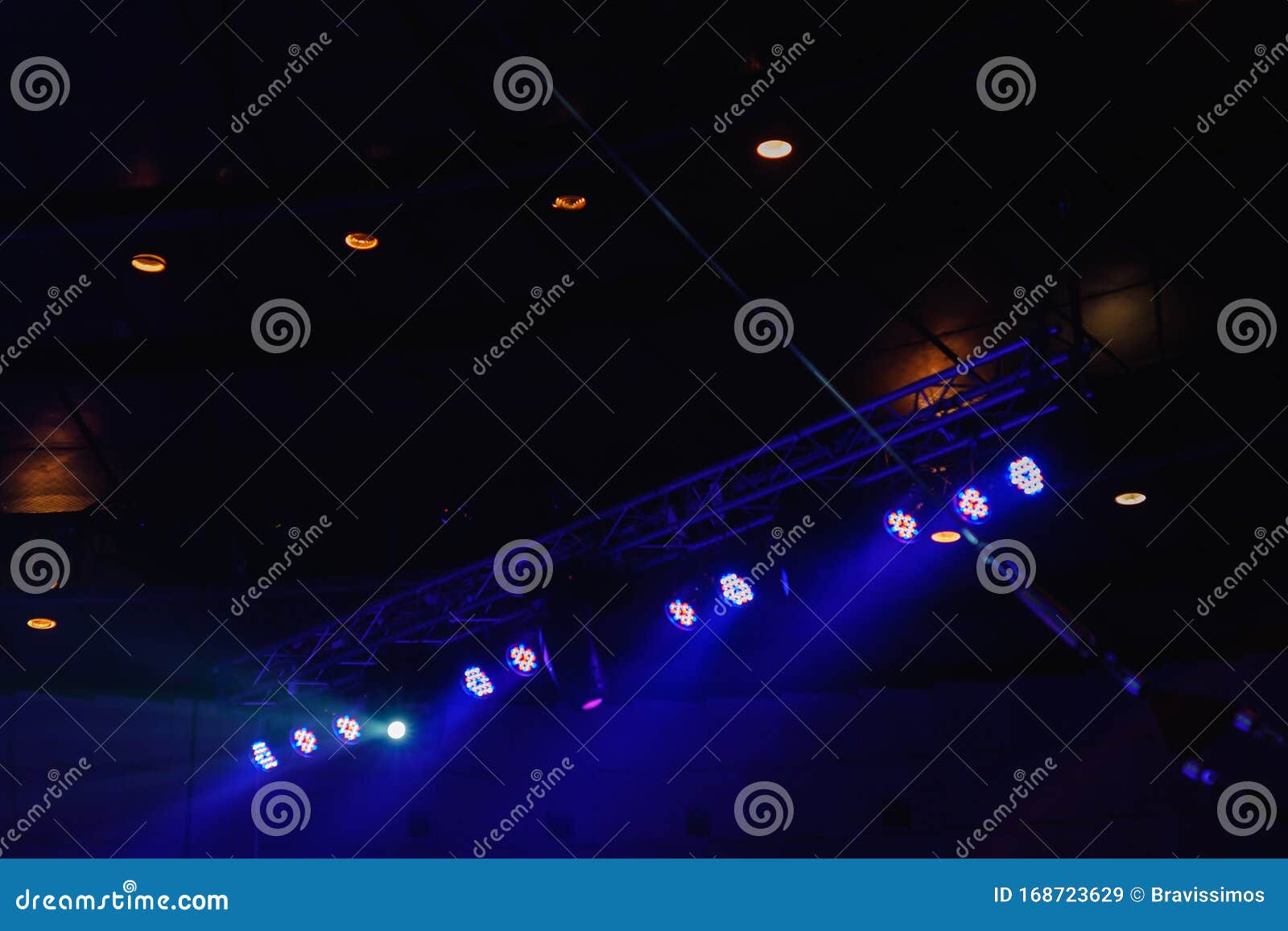 Background Music Stage Light Sound, Bright Stock Image - Image of color ...