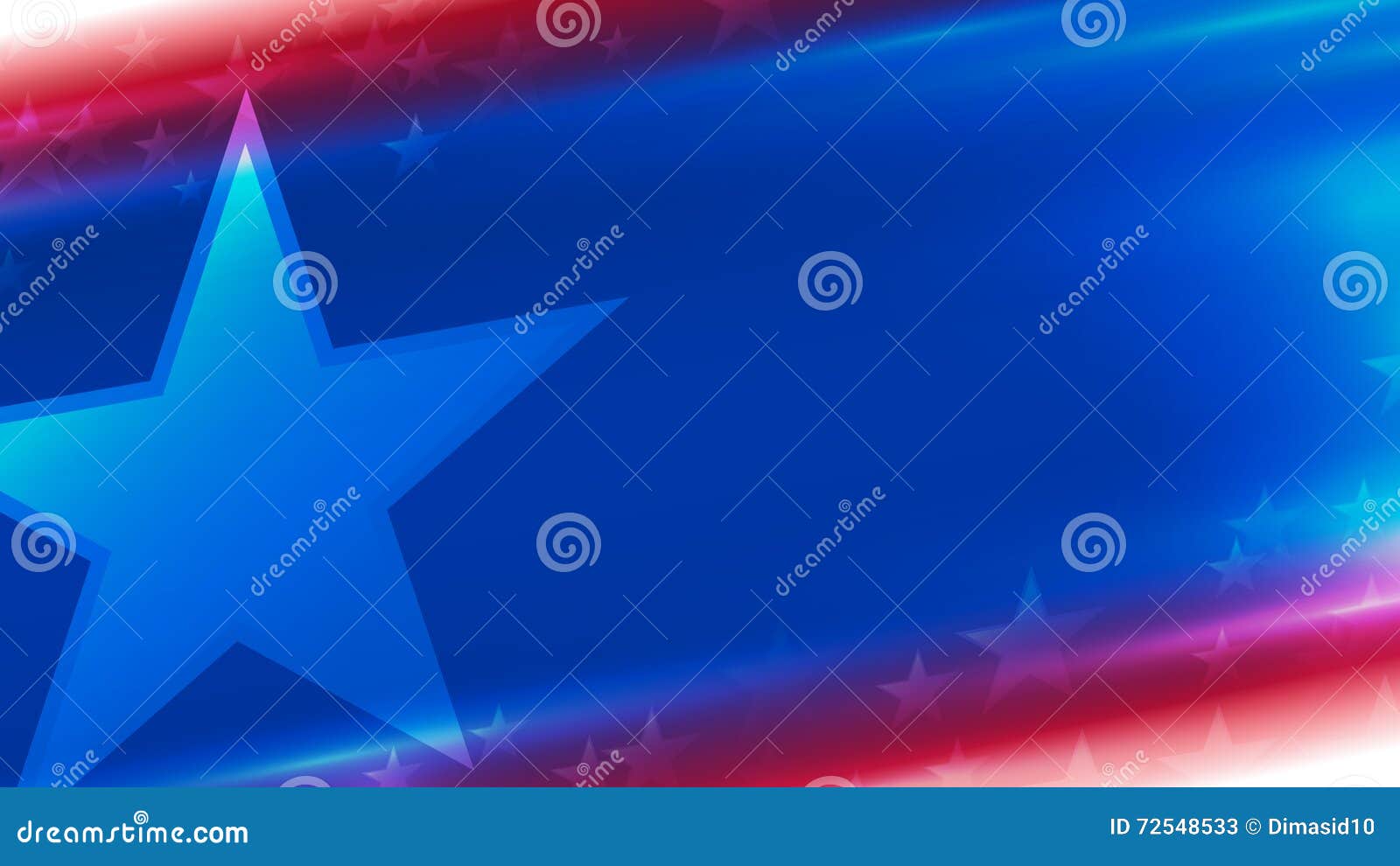 Background in National Colors of America Stock Vector - Illustration of ...