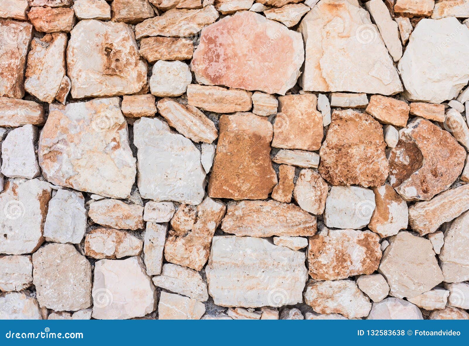 Natural Stone Wall Facade Background Texture Stock Photo - Image of ...