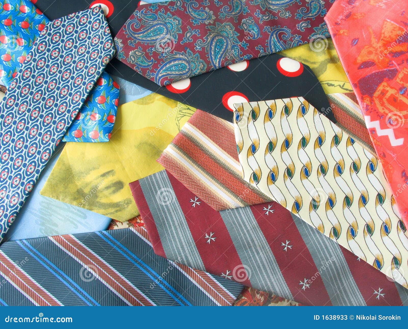 Background from neckties stock image. Image of background - 1638933