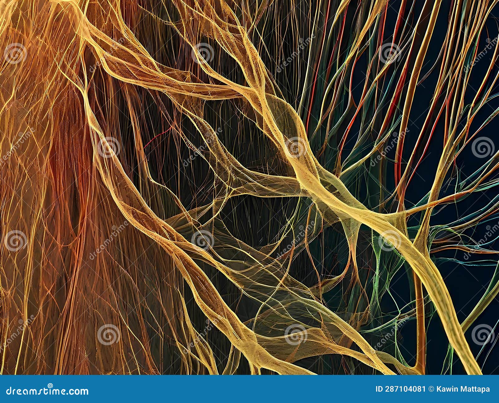 Nerve science Background stock illustration. Illustration of reflection ...