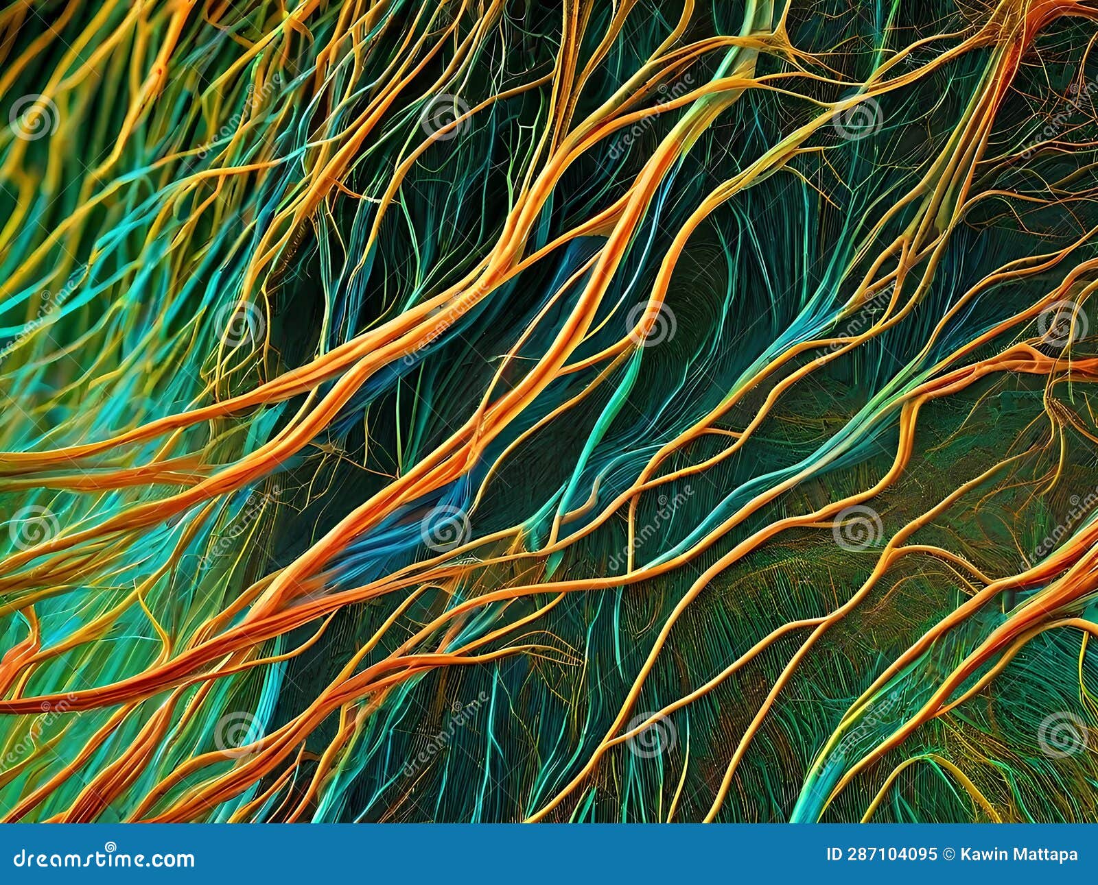 Nerve science Background stock illustration. Illustration of tree ...