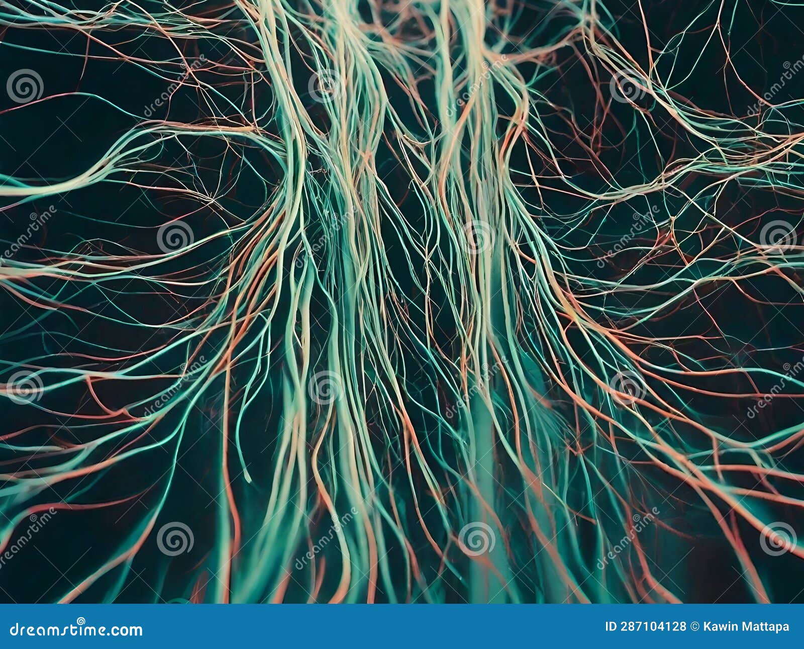 Nerve science Background stock illustration. Illustration of light ...
