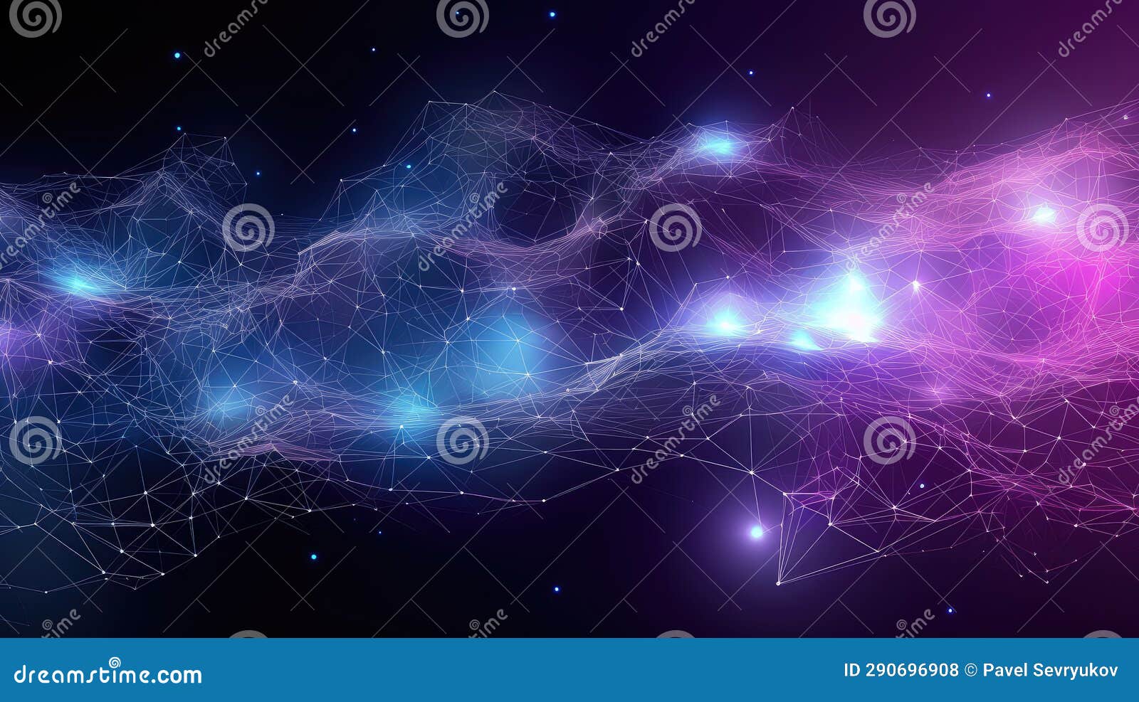 Background Neural Network Matrix Stock Illustration - Illustration of ...