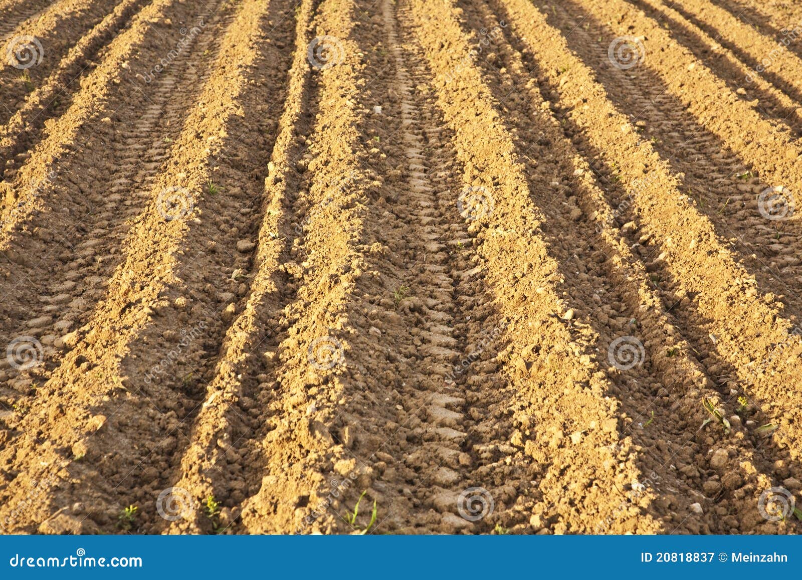 Background of Newly Plowed Field Stock Image - Image of land, area ...