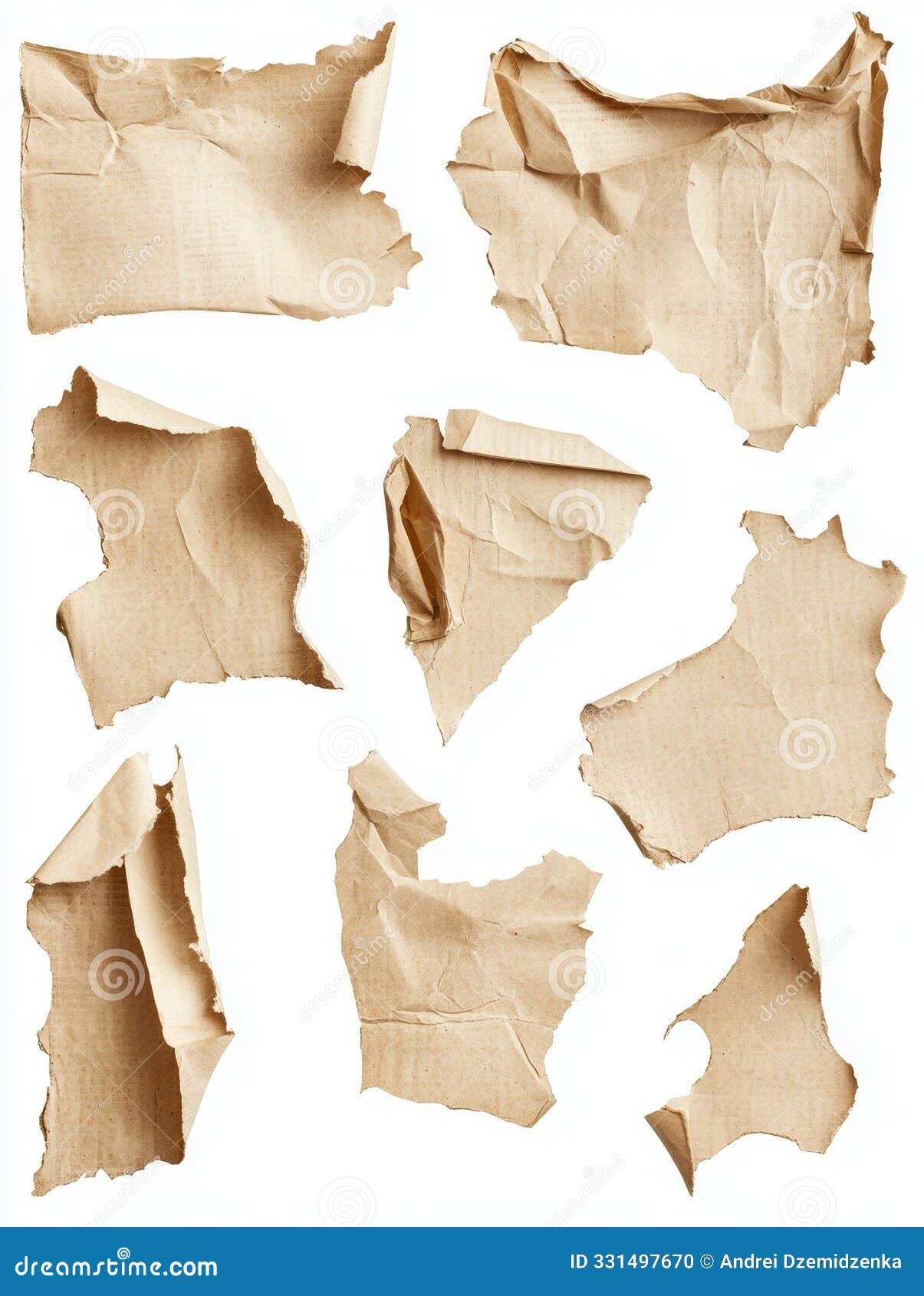 A Background of Newspaper Paper Torn by Rips Message Rip Notes Texture ...