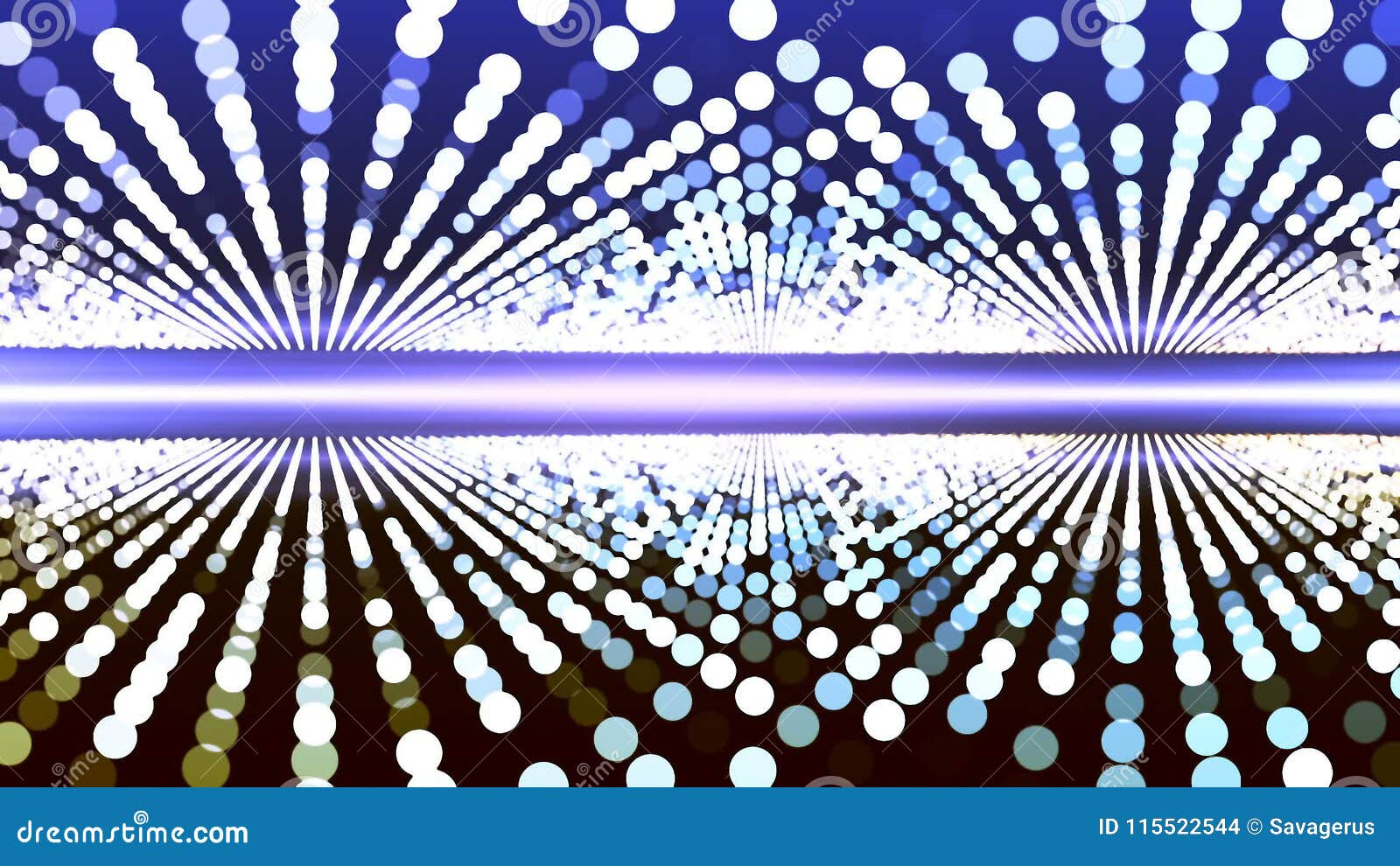 Background with Nice Abstract Glowing Leds Stock Illustration ...