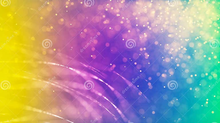 Background with Nice Colorful Particles Stock Illustration ...