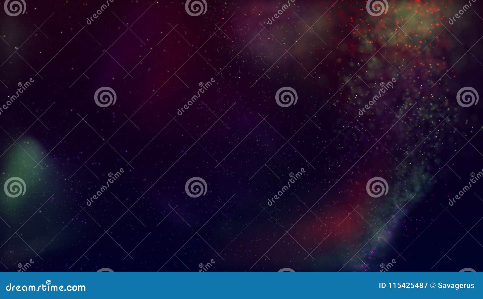 Background with Nice Colorful Particles Stock Image - Image of dynamic ...