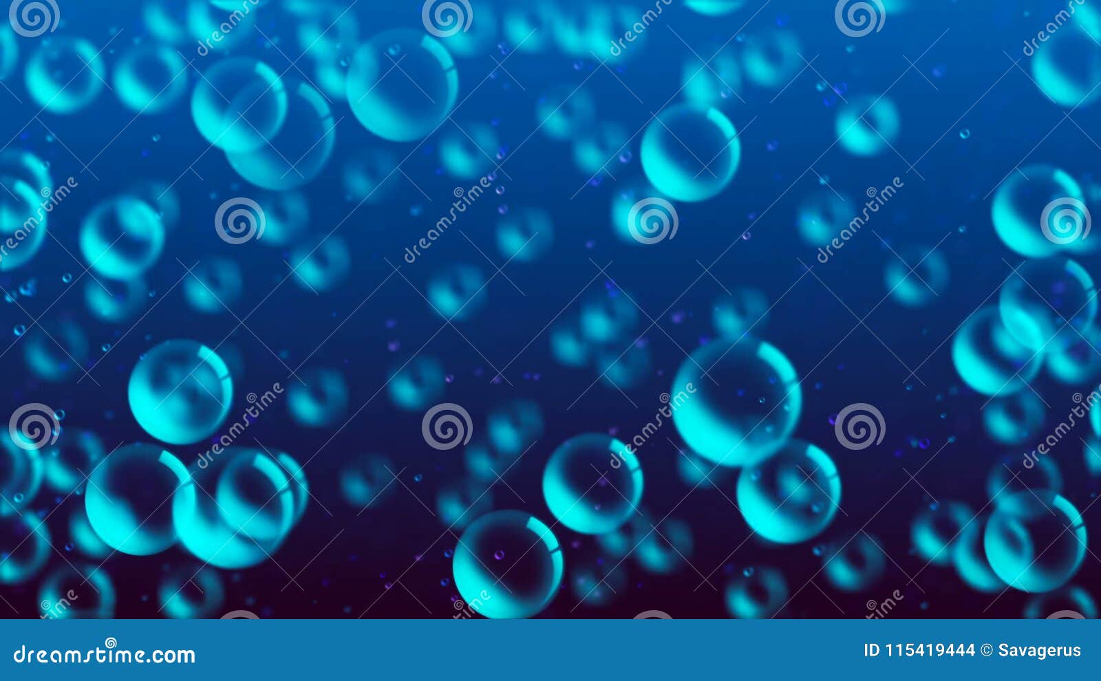 Wobble Bubble Background Cartoon Vector | CartoonDealer.com #11193807