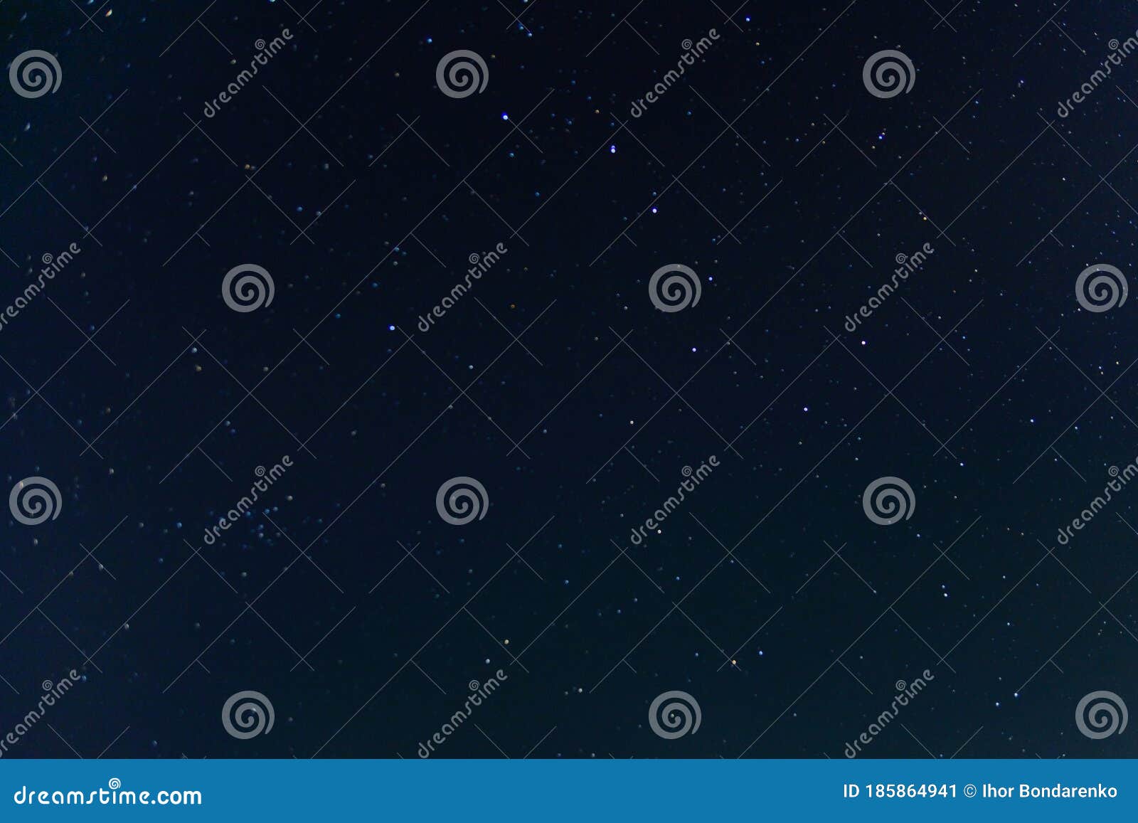 Background of the Night Sky with Many Stars Stock Image - Image of ...