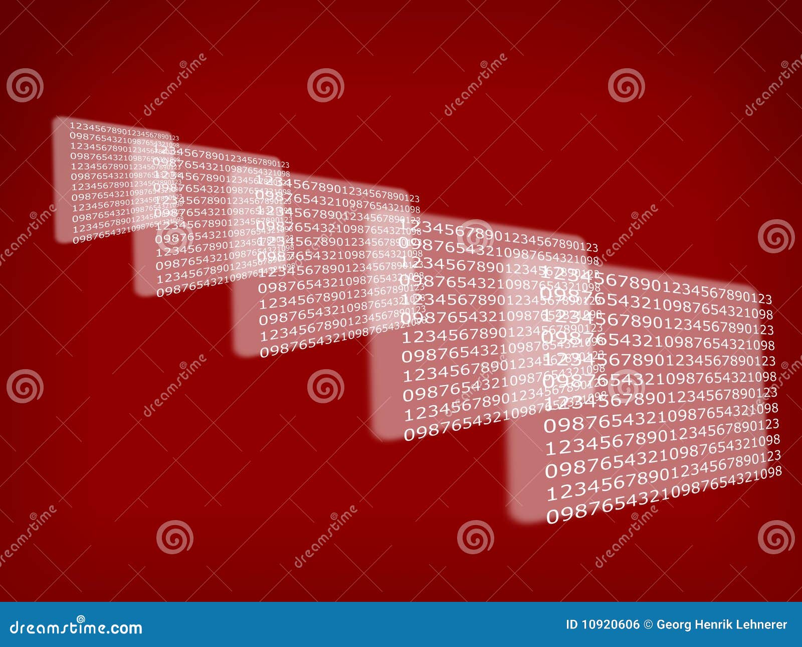 Background Numbers stock illustration. Illustration of network - 10920606
