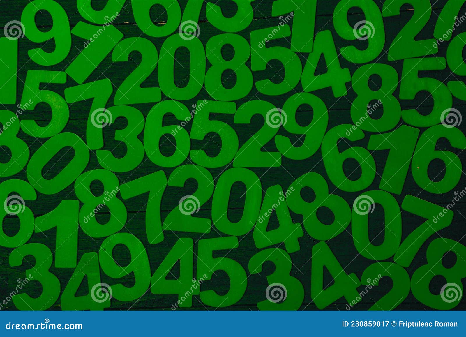 Background of Numbers or Seamless Pattern with Numbers Stock Image ...