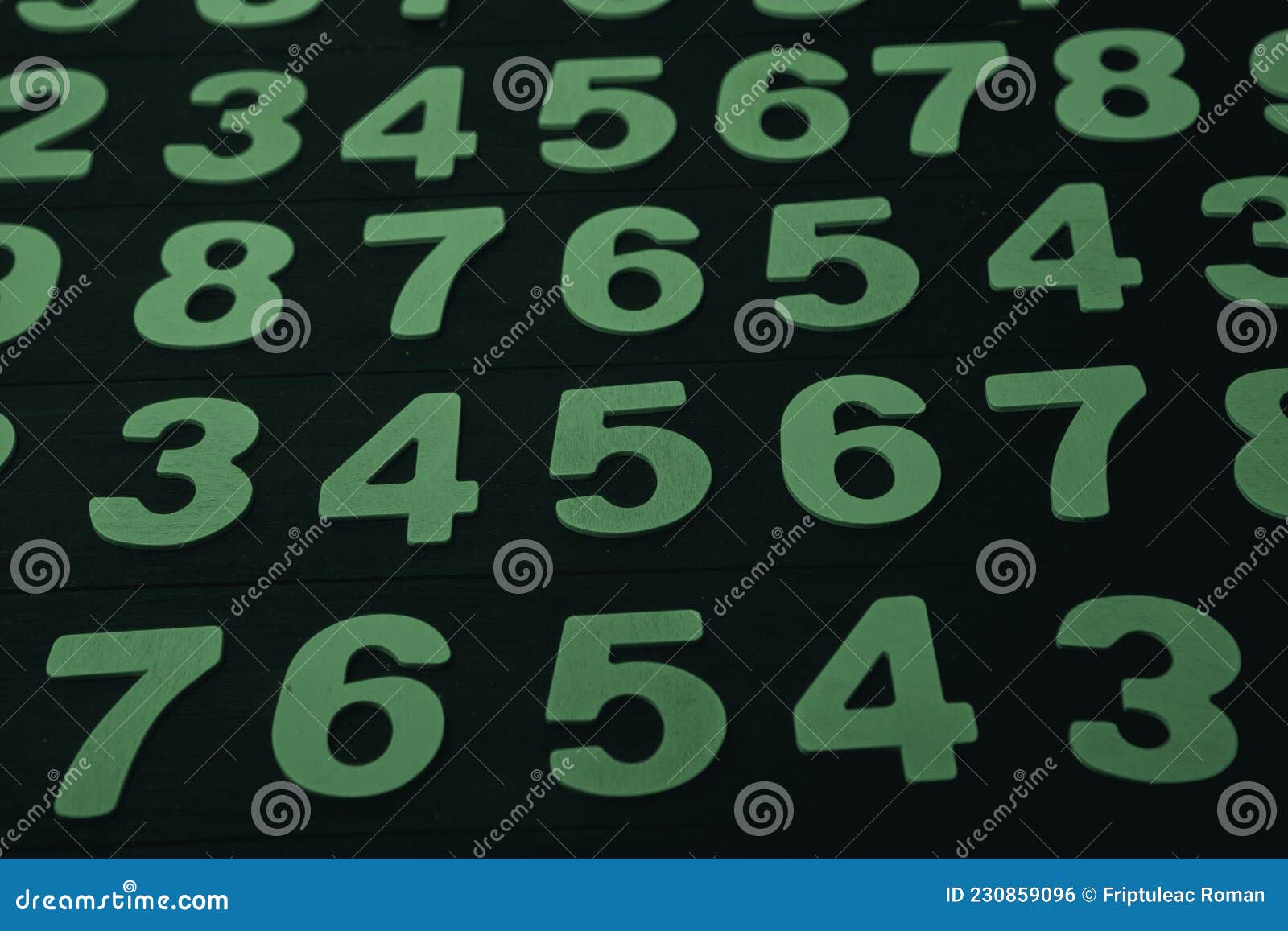 Background of Numbers or Seamless Pattern with Numbers Stock Photo ...