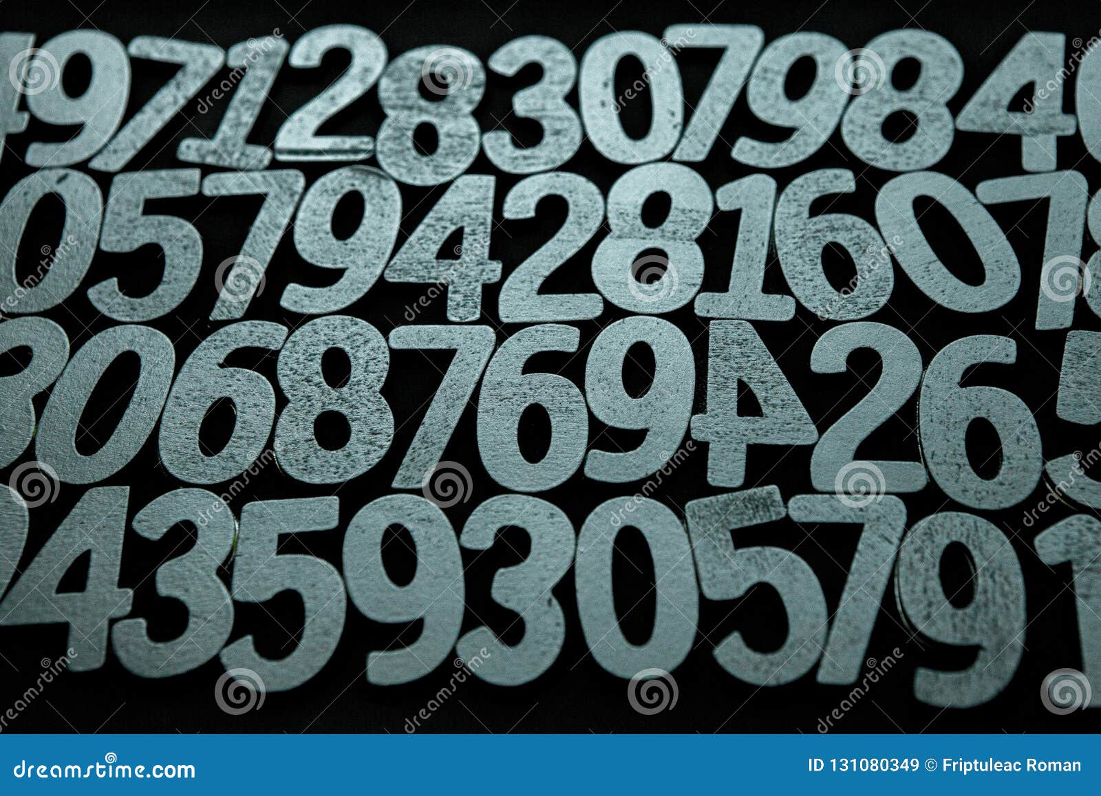 Background of Numbers. from Zero To Nine. Background with Numbers ...