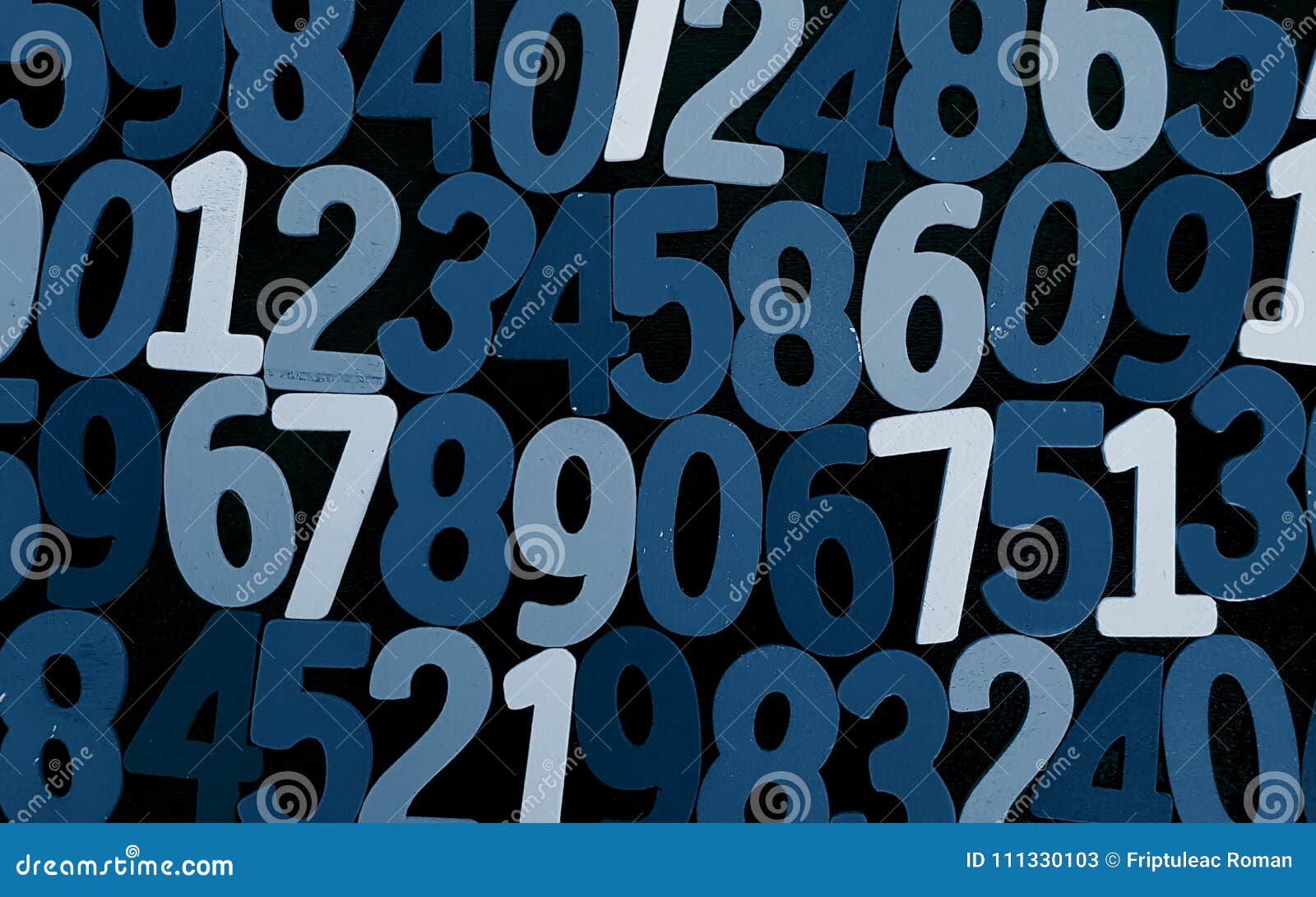 Background of Numbers. from Zero To Nine. Background with Numbers Stock ...