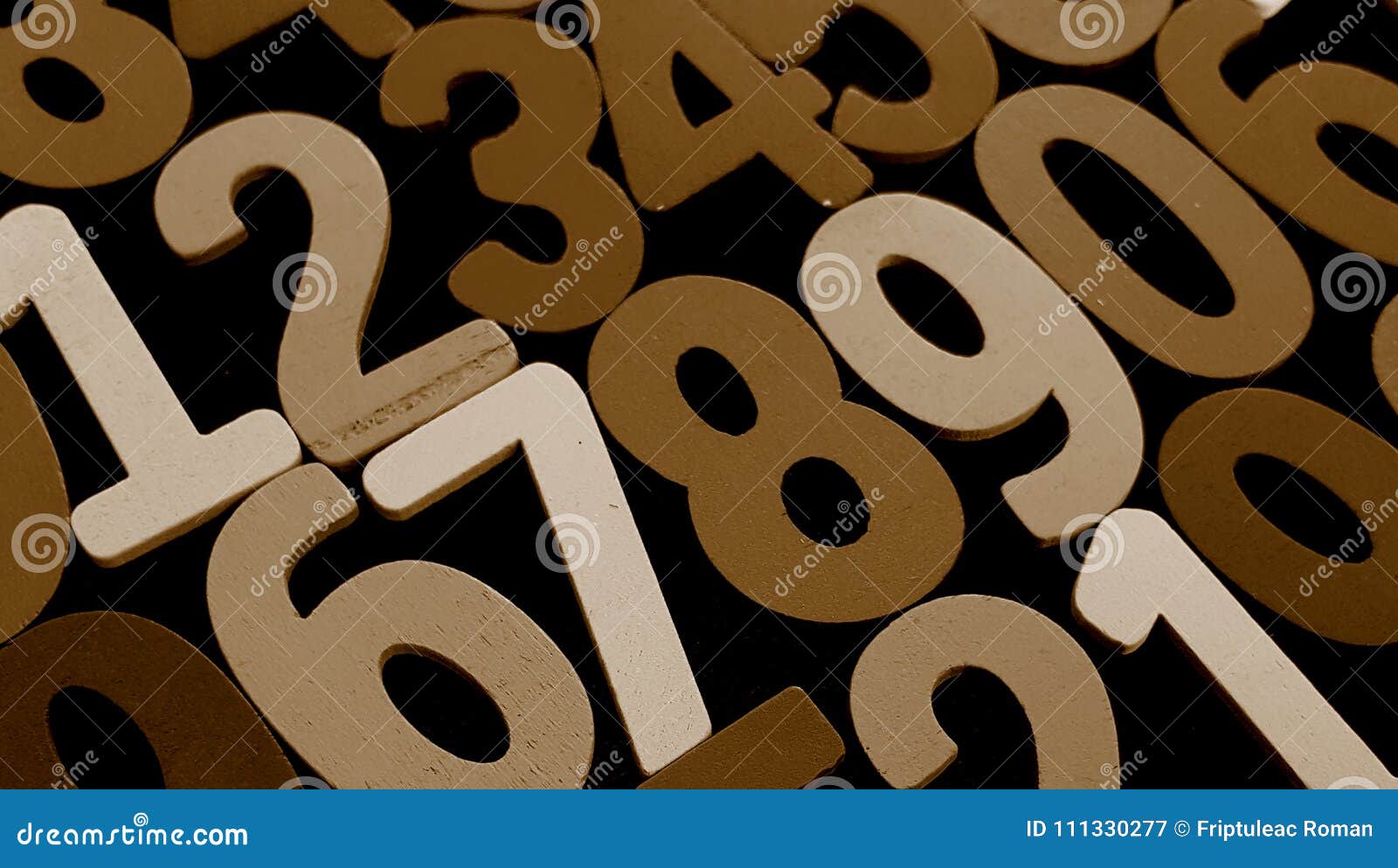 Background of Numbers. from Zero To Nine. Background with Numbers Stock ...