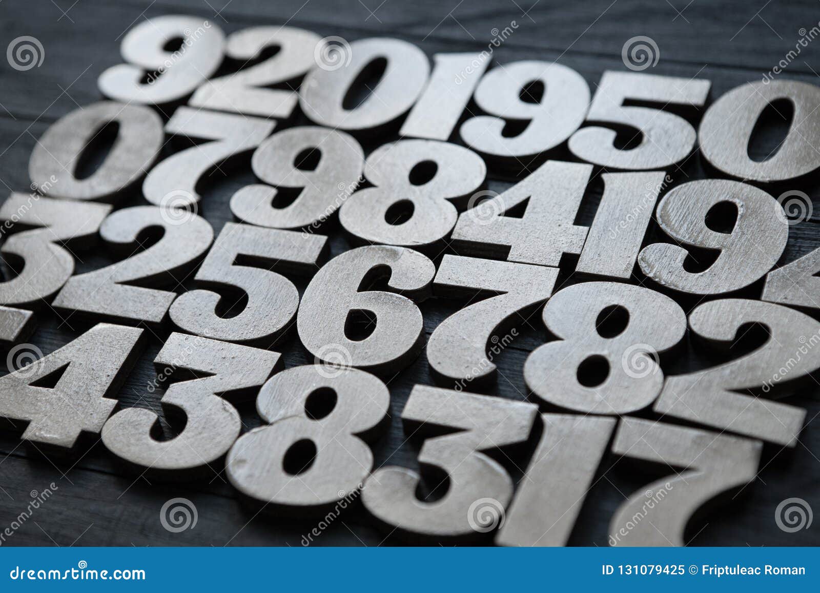 Background Of Numbers. From Zero To Nine. Background With Numbers ...