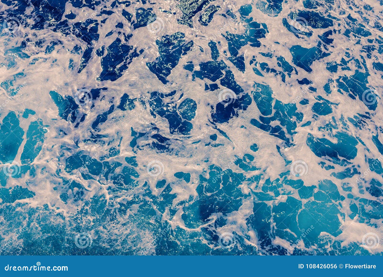 Background of Ocean Blue and Texture Sea Water Stock Photo - Image of ...