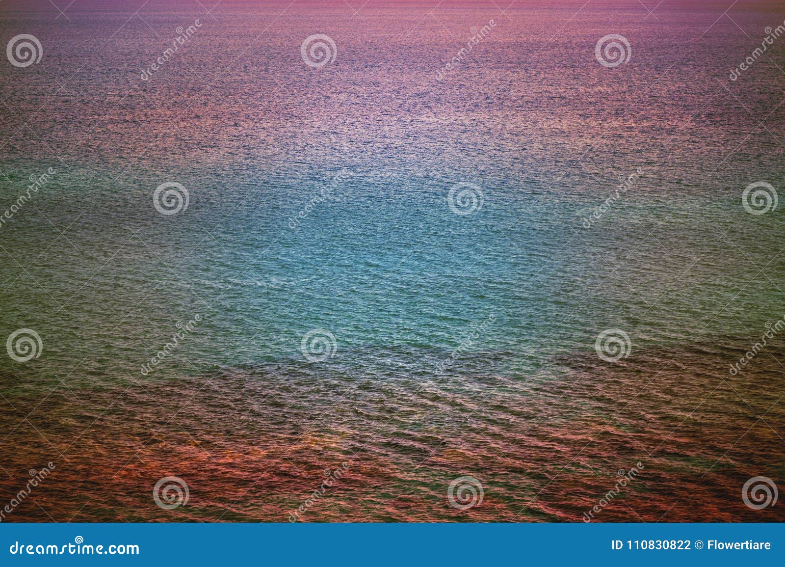 Background of Ocean and Texture Sea Water on Sunset Different Color ...
