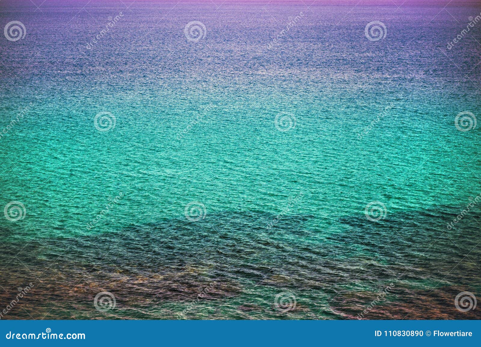 Background of Ocean and Texture Sea Water on Sunset Different Color ...