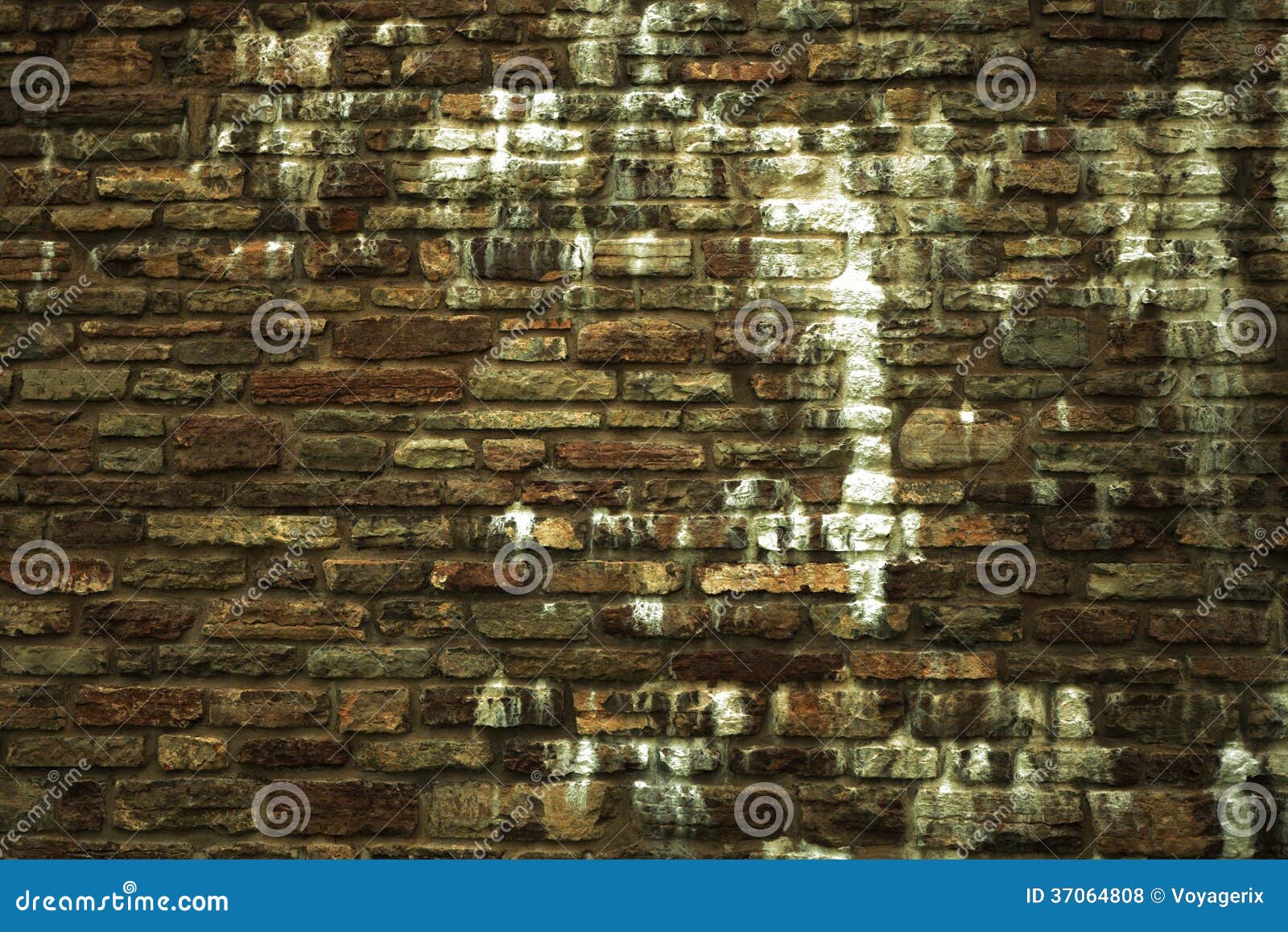 Background of Old Brick or Stone Wall Texture Stock Photo - Image of ...