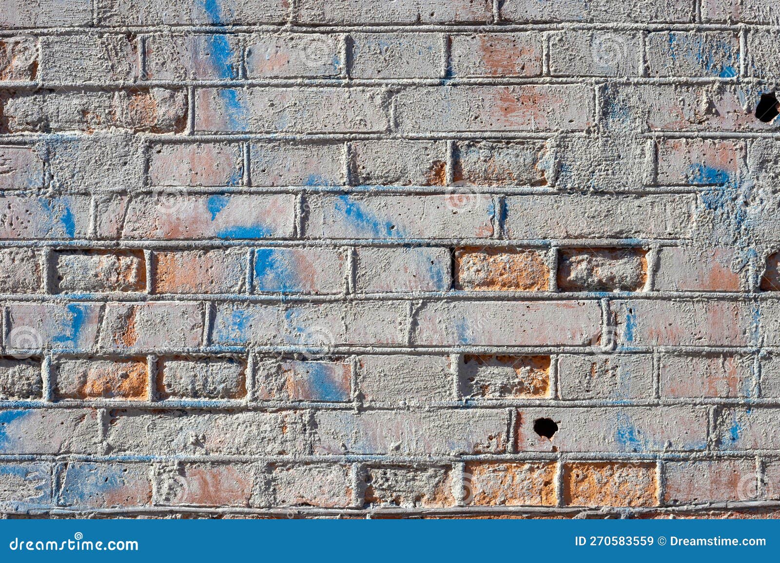 Background of Old Brick Wall Pattern Texture. Stock Image - Image of ...