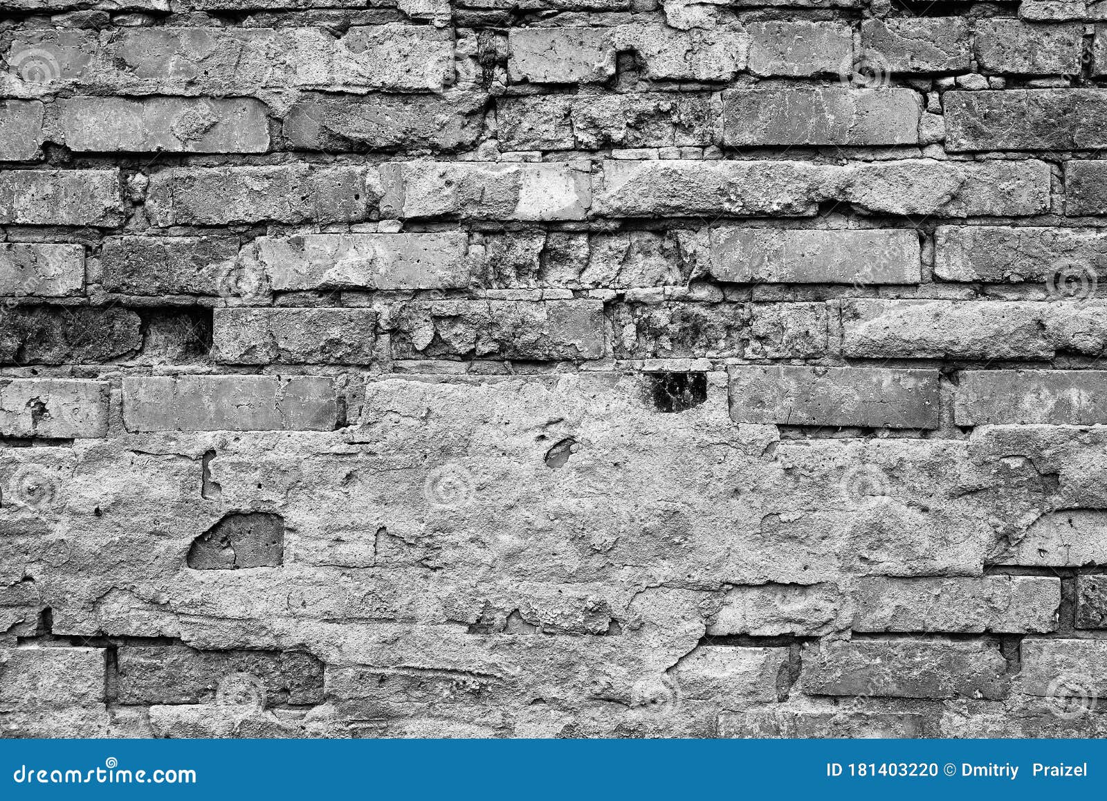 Background the Old Crumbling Brick Walls Stock Photo - Image of brick ...