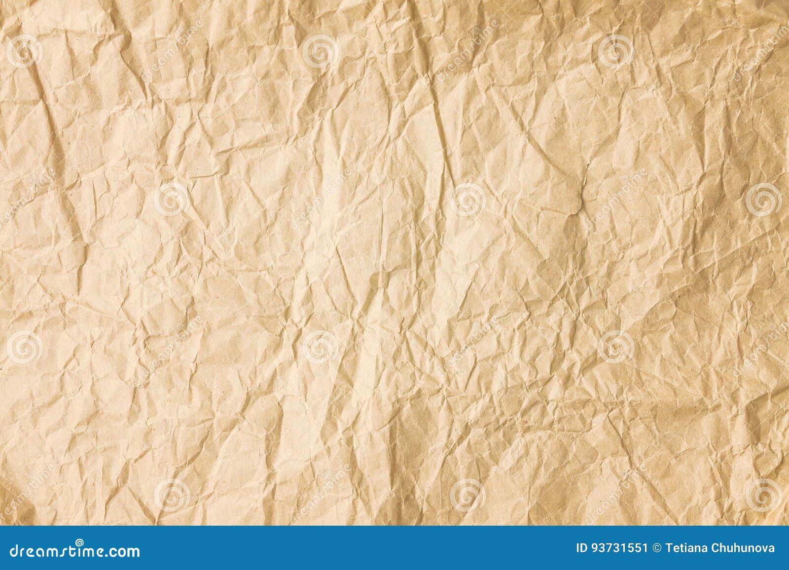 Background of Old Crumpled Colored Parchment Paper Stock Image - Image ...
