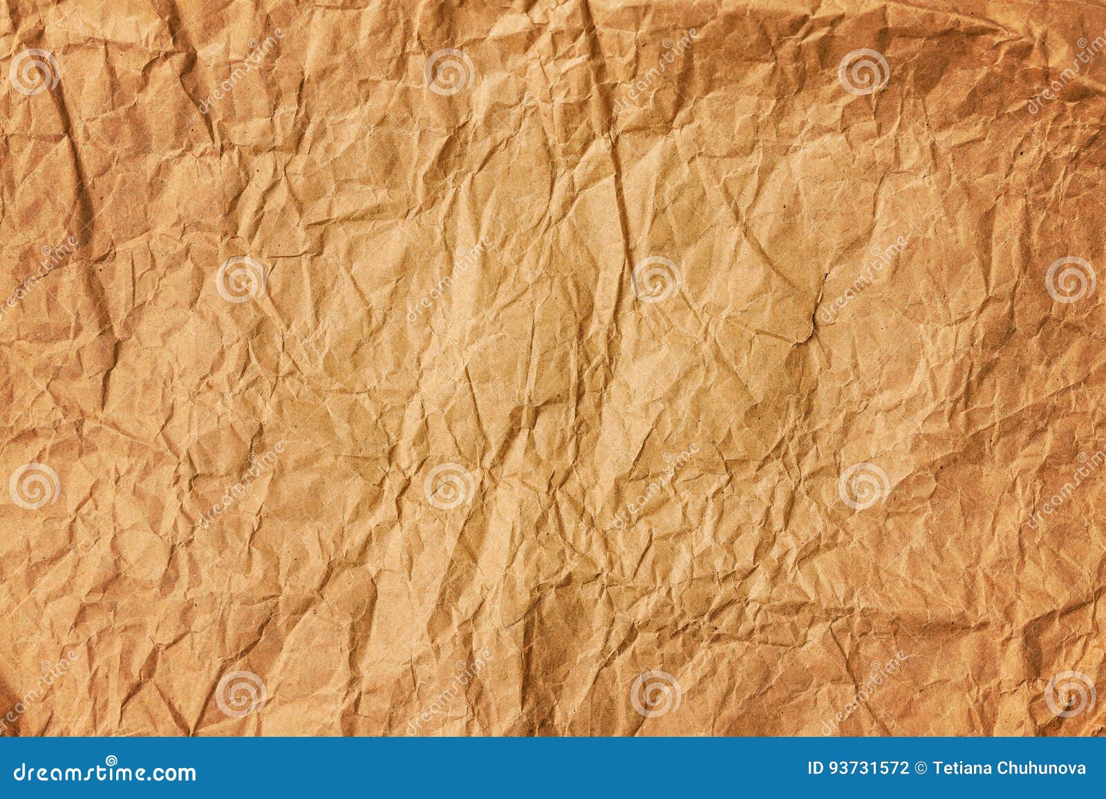 Background of Old Crumpled Colored Parchment Paper Stock Photo - Image ...