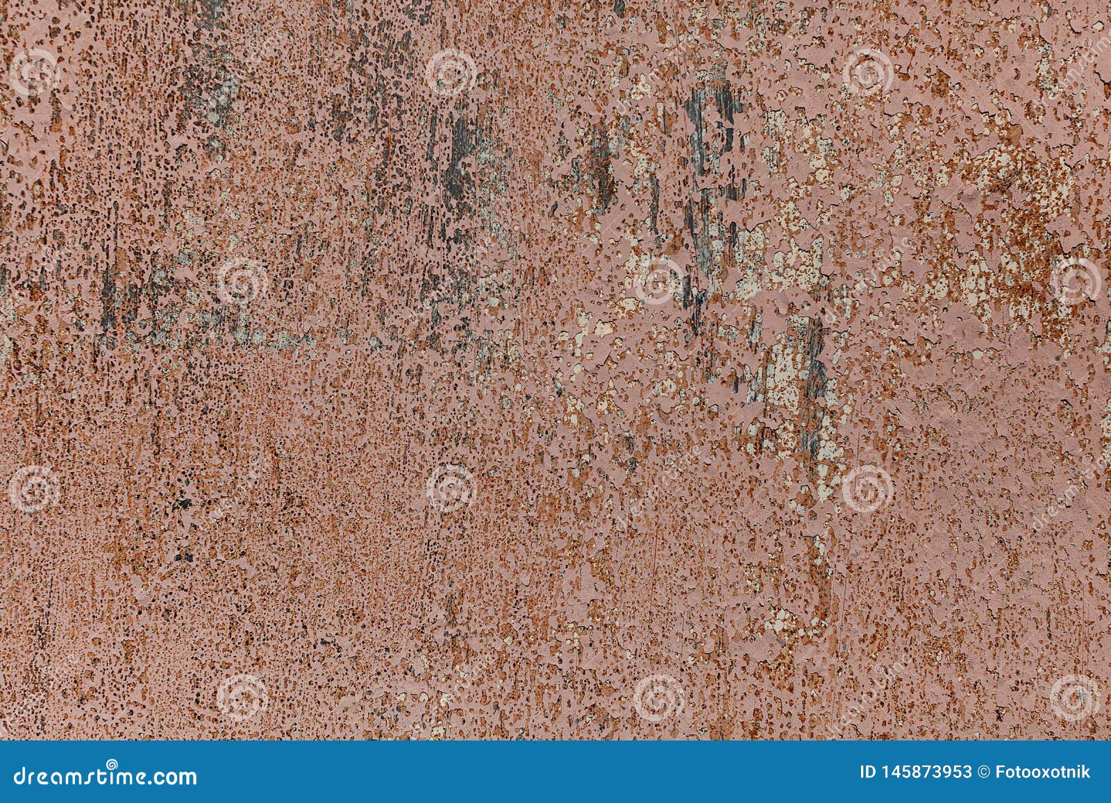 Background from an Old Iron Leaf with the Ragged Painted Surface Stock ...