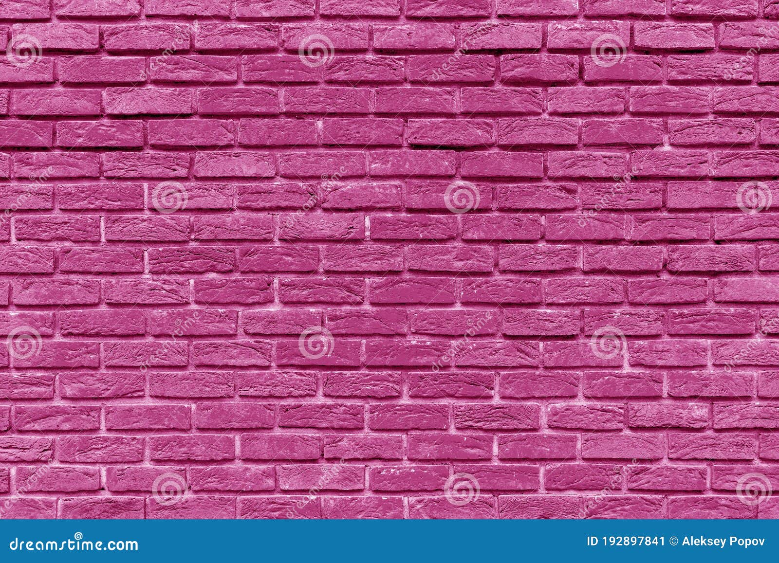 The Background of the Old Pink Brick Wall Stock Image - Image of ...