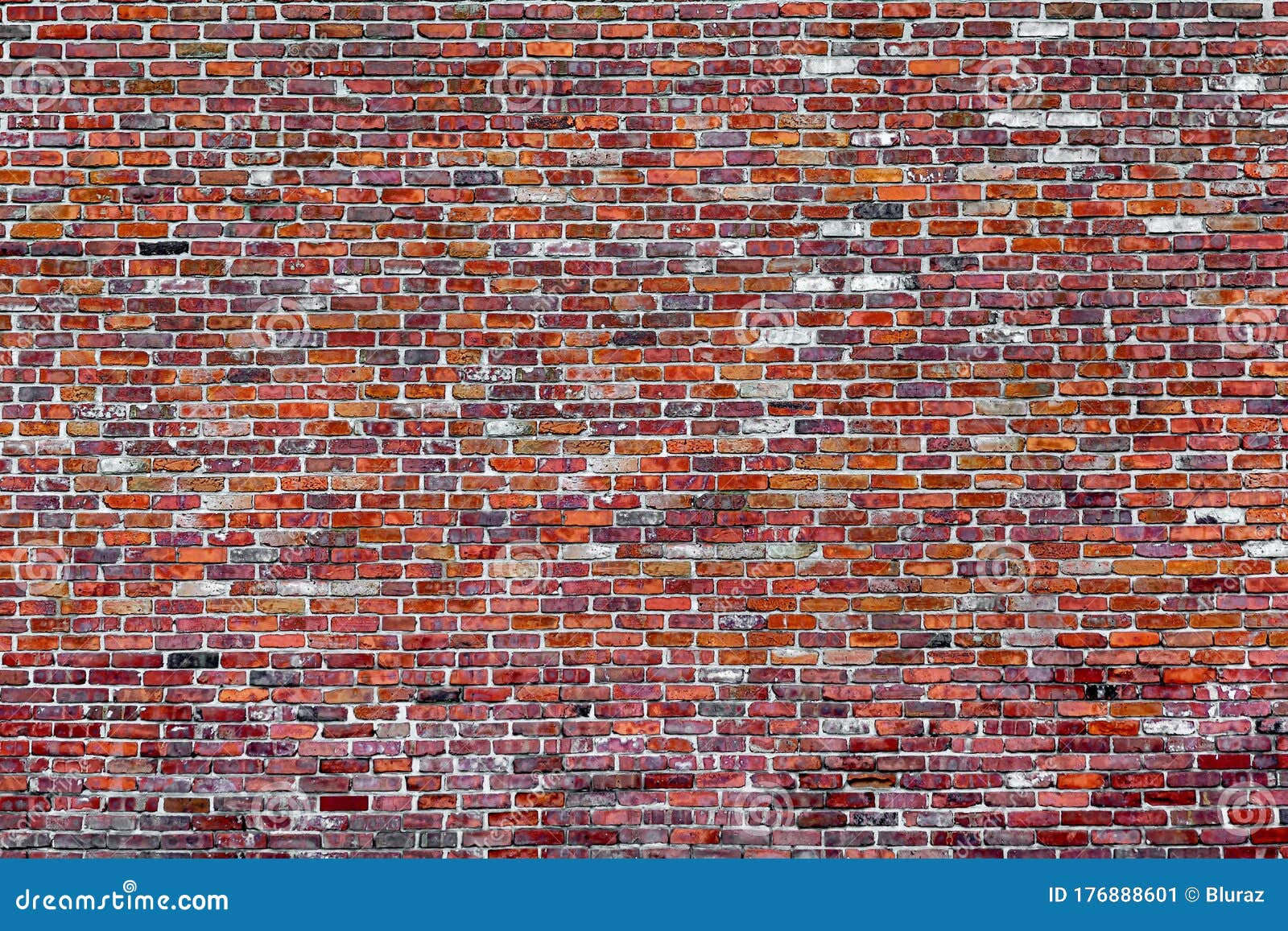 The old red brick wall stock image. Image of decoration - 176888601