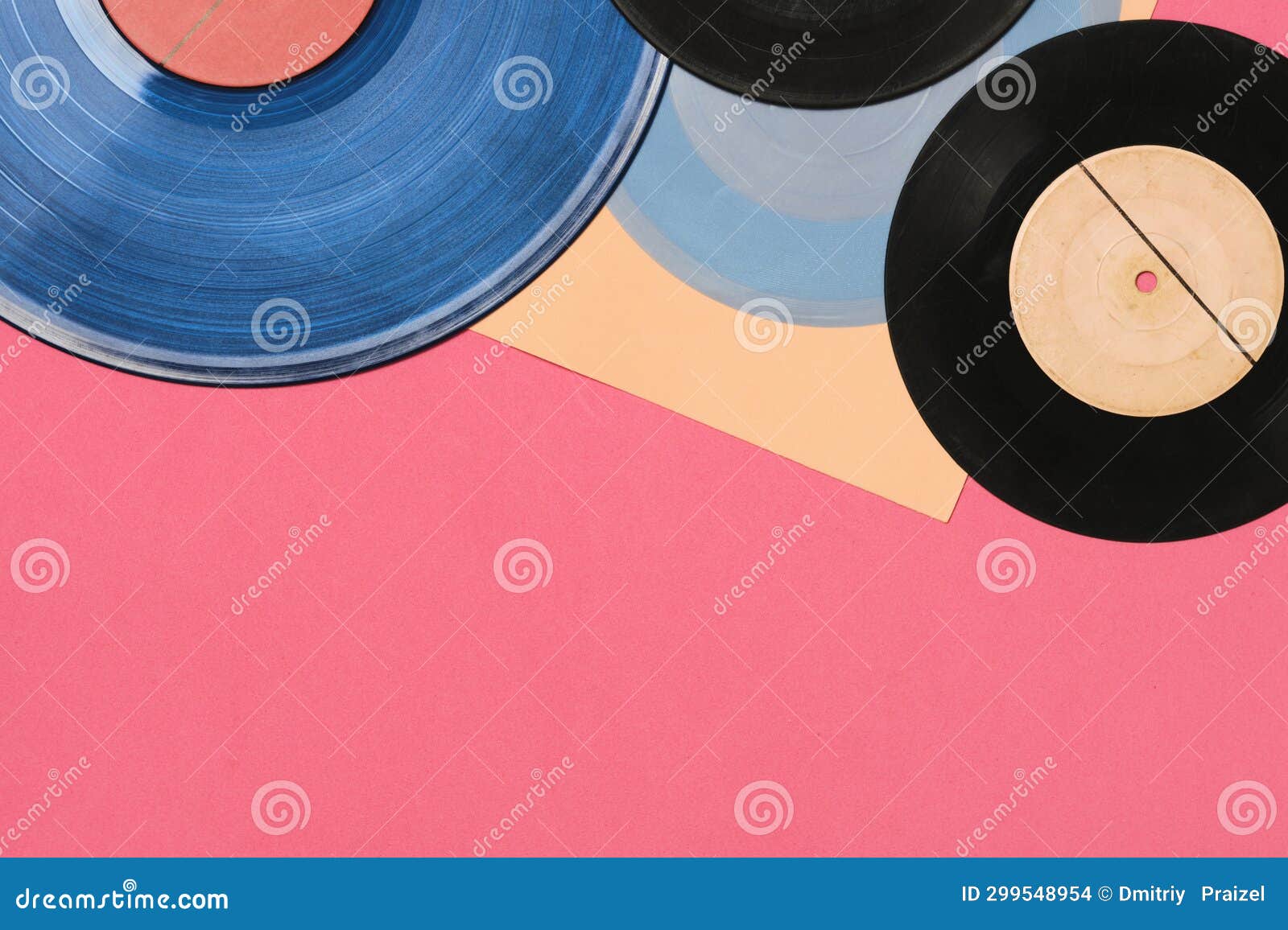 Background,old Retro Vinyl Records. Retro and Vintage. Stock Photo ...