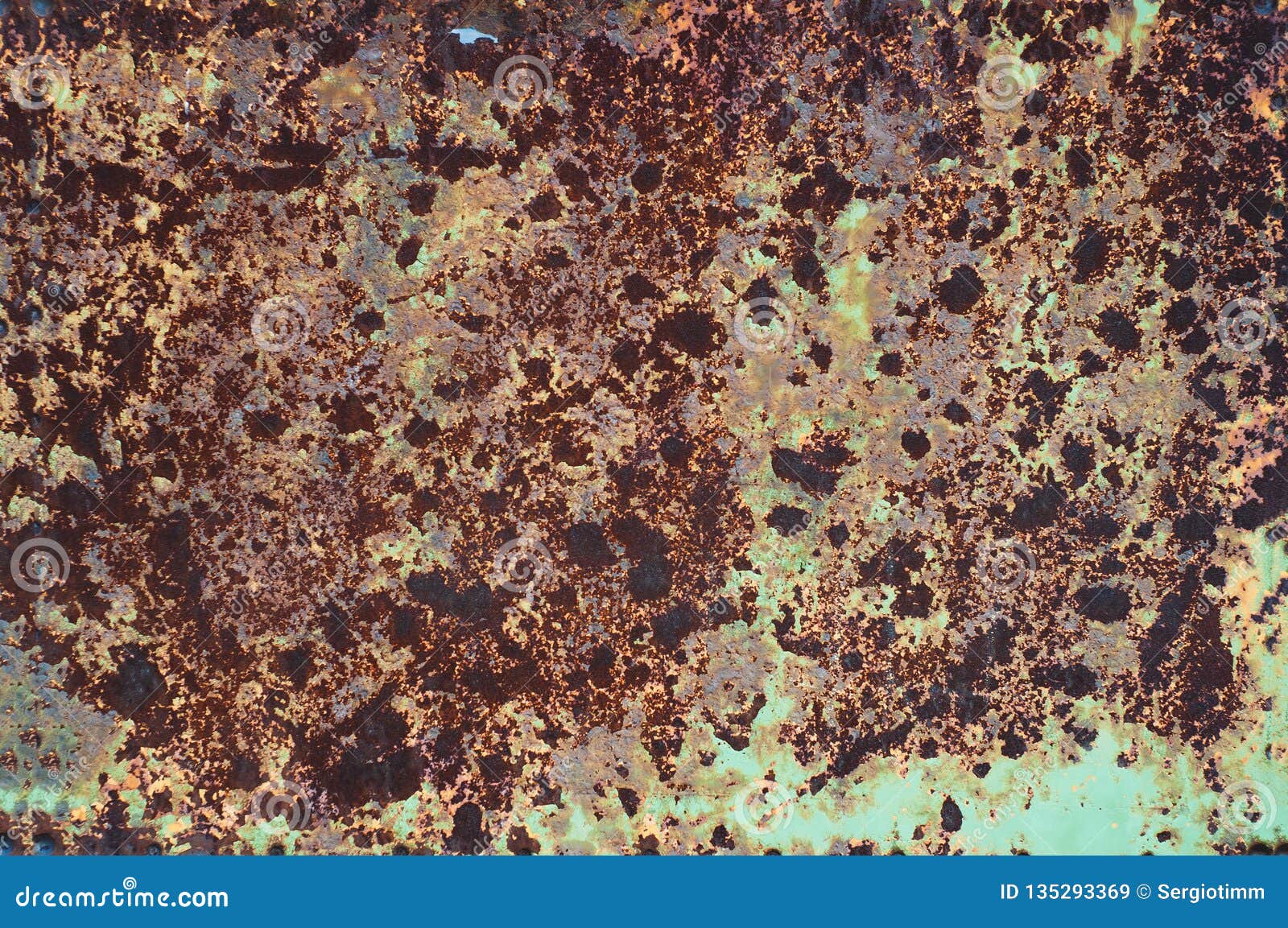 Background from Old Rusty Damaged Metal Texture. Stock Image - Image of ...