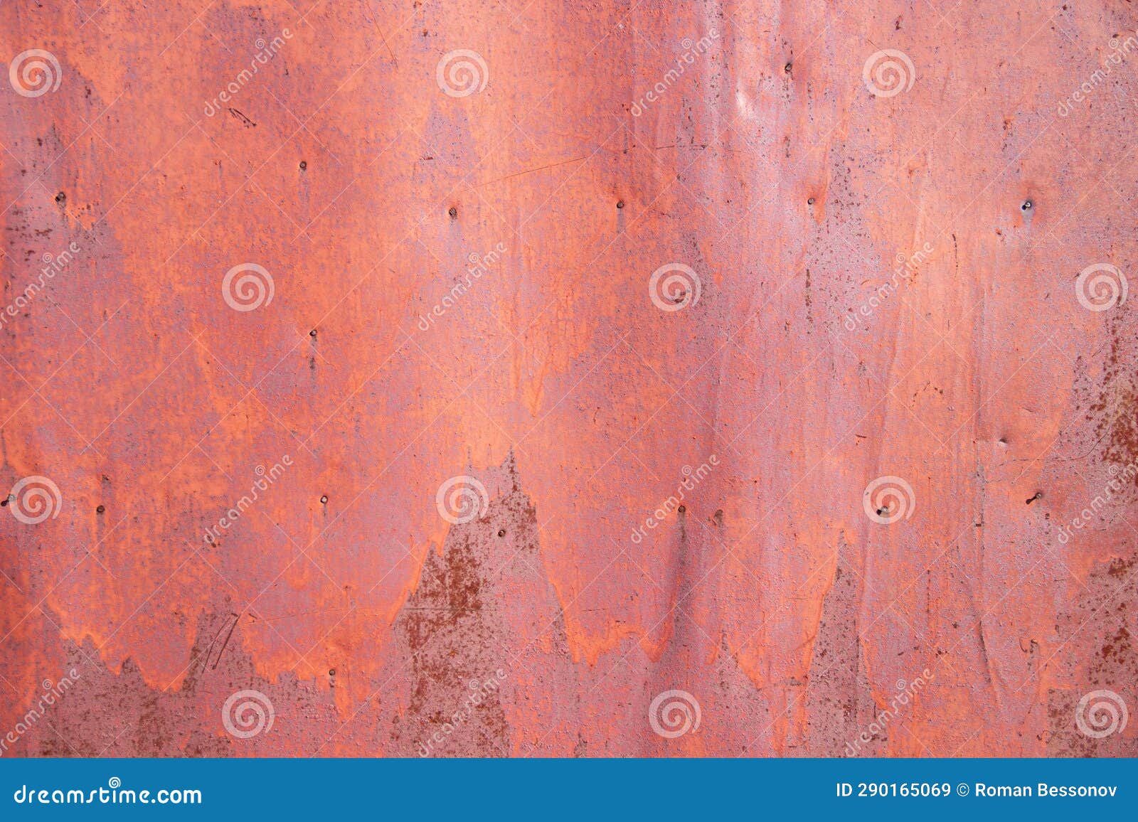 The Background of an Old, Rusty Iron Sheet Stock Image - Image of retro ...