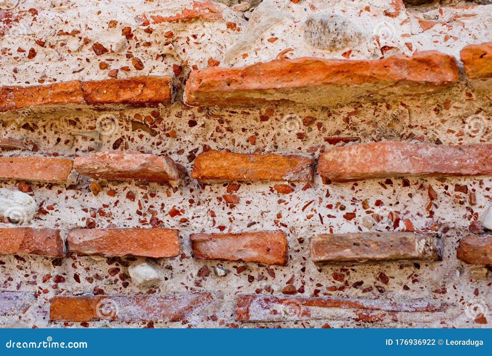 Background from an Old Shattered Wall. Stock Photo - Image of aged ...