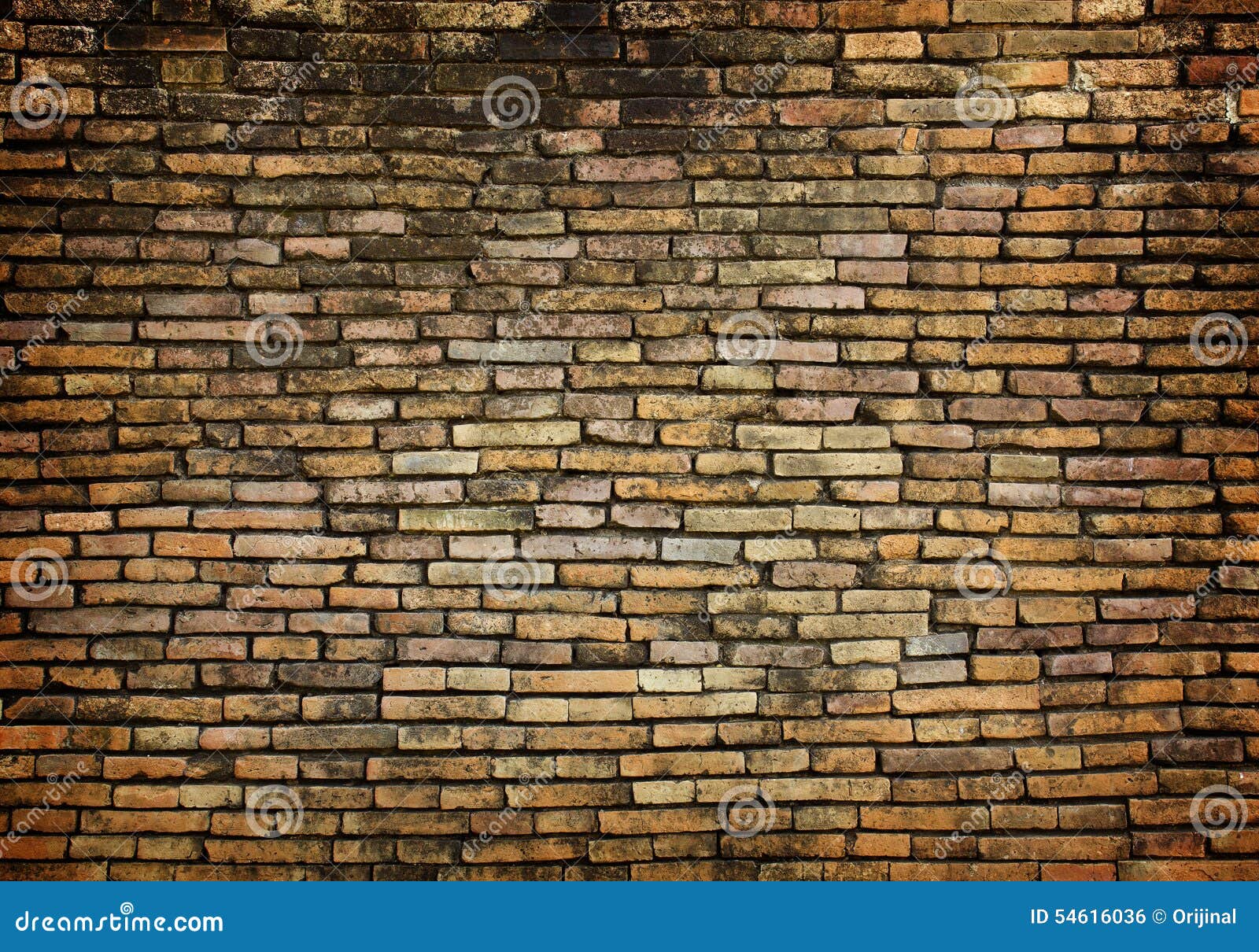 Background of Old Vintage Brick Wall Stock Photo - Image of level ...