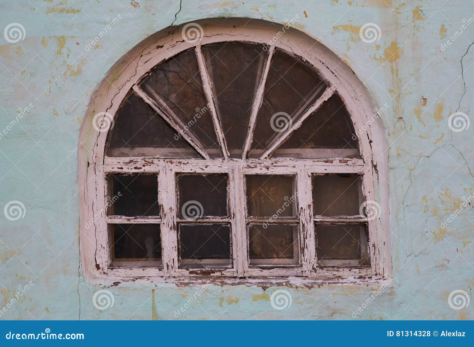 Background of Old Wall with Window Stock Photo - Image of pattern ...