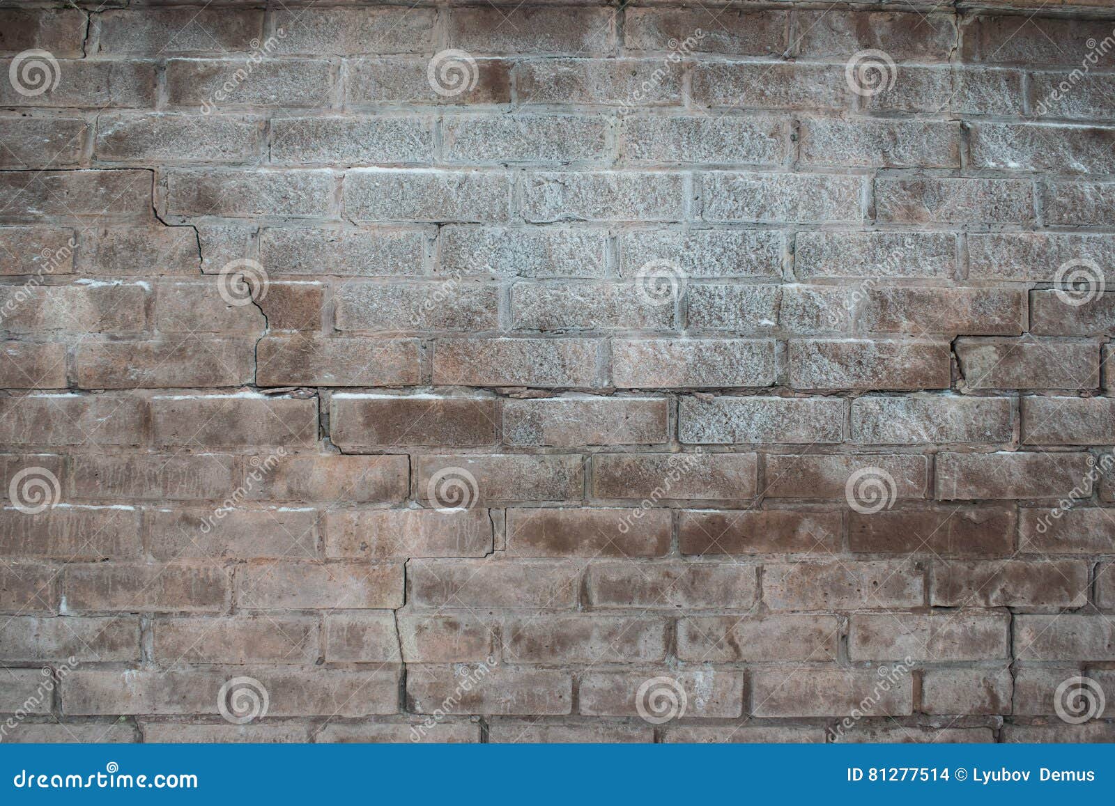 Background of the Old Wet Bricks Stock Photo - Image of mortar, smooth ...