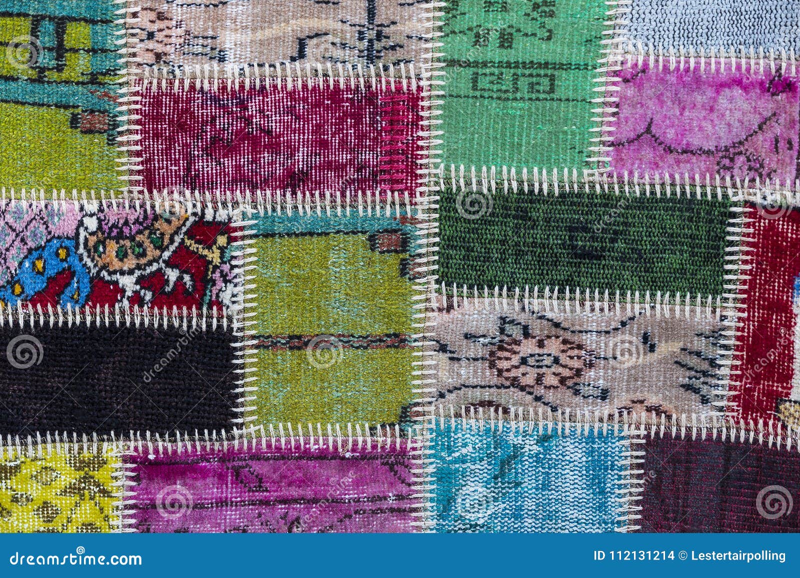 Background of an Old Worn Carpet Stock Photo - Image of texture, asian ...