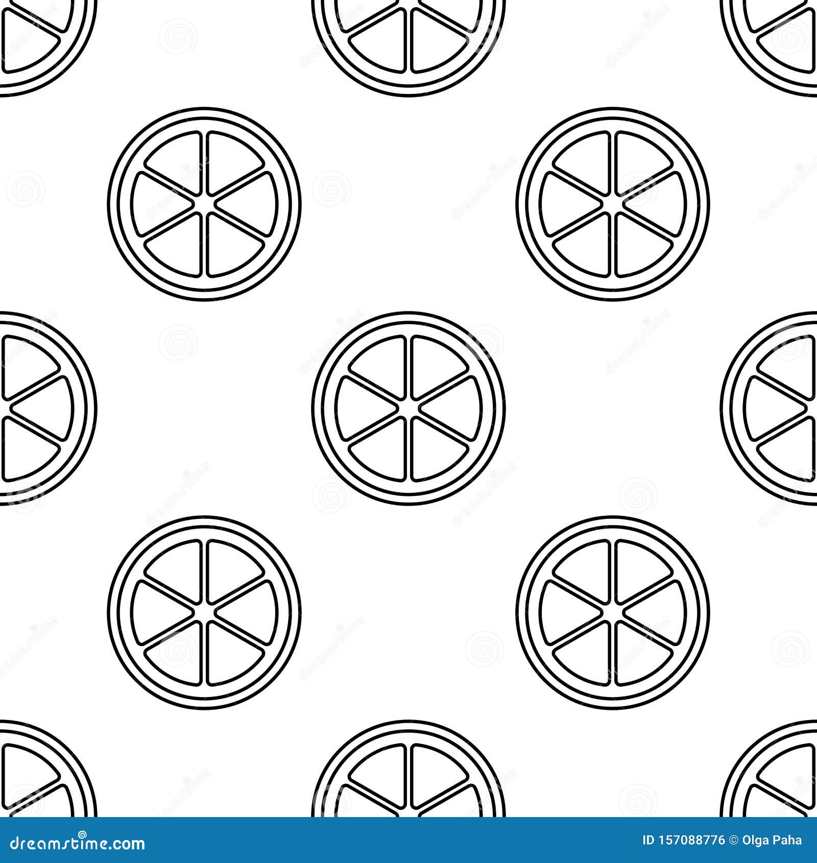 Background orange contour stock vector. Illustration of ornament ...