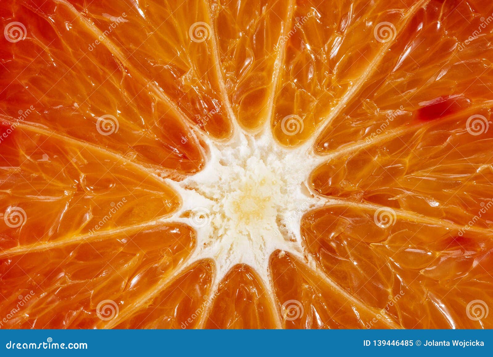 Background of Orange Cross-section, Close Up Stock Image - Image of ...