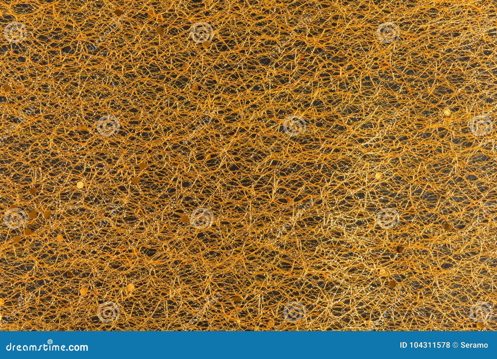 Orange Net Fabric Background Stock Photo - Image of black, sequin ...