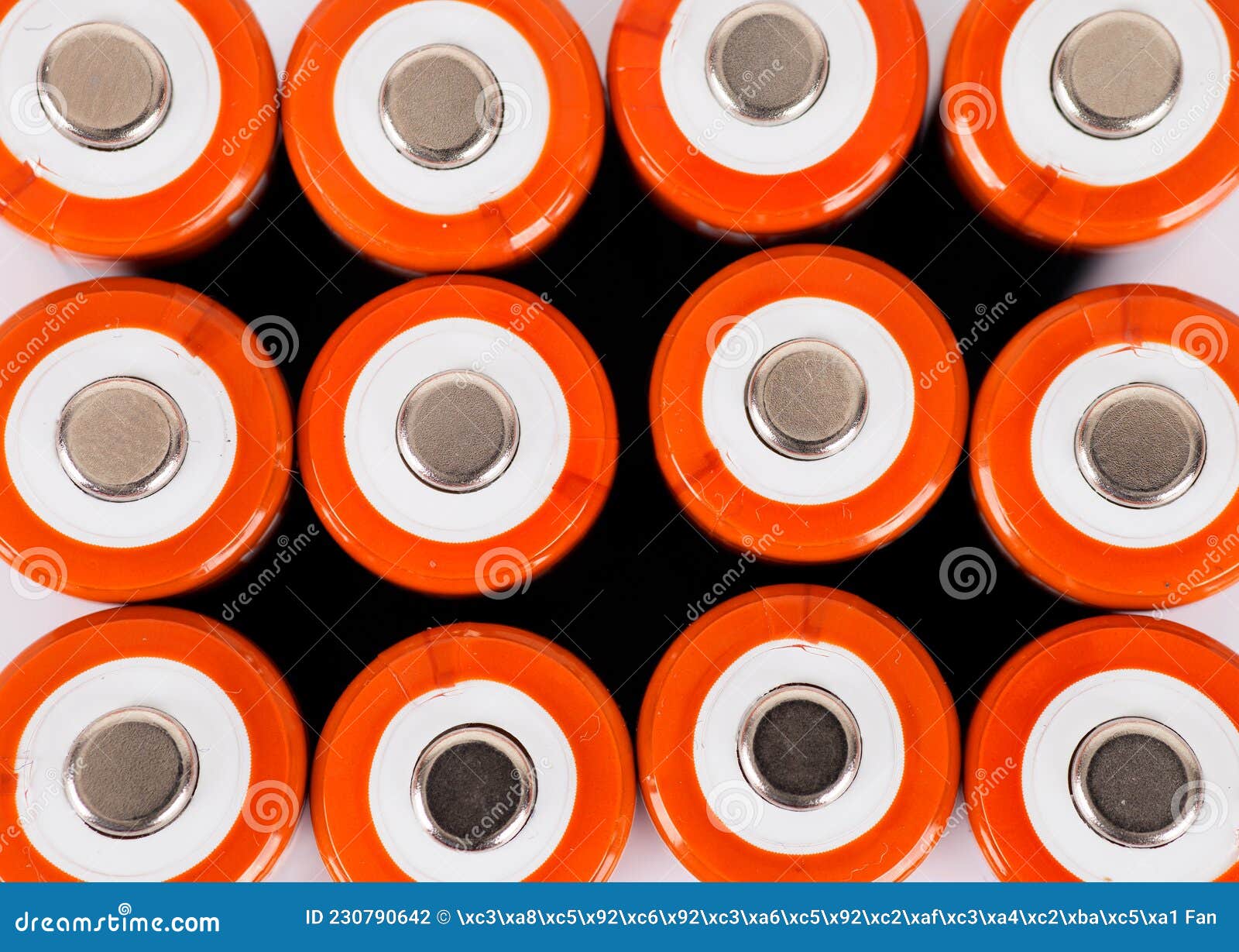 Background of Ordinary Dry Cell Stock Photo - Image of large, quantity ...