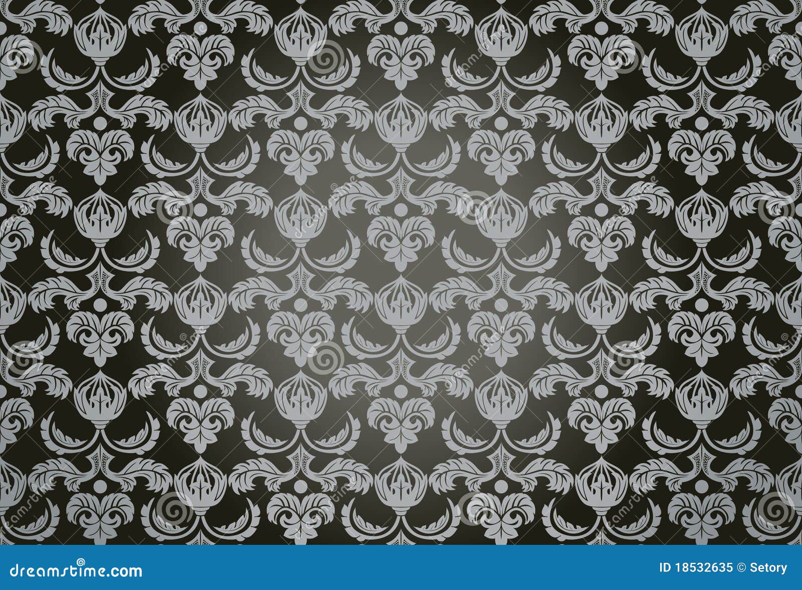 Background with ornament stock vector. Illustration of styled - 18532635