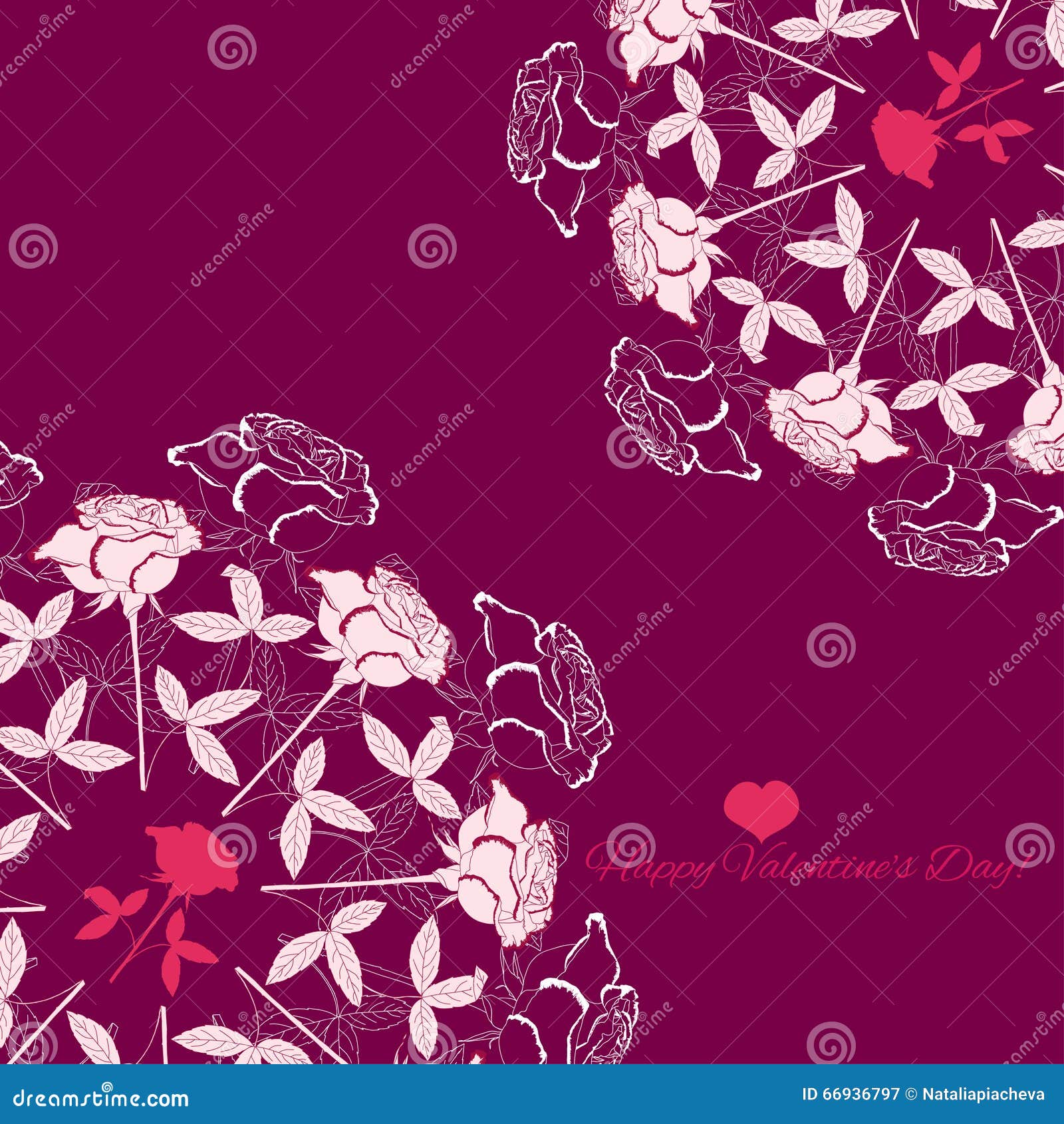 Background with Ornamental Round Rose Stock Vector - Illustration of ...