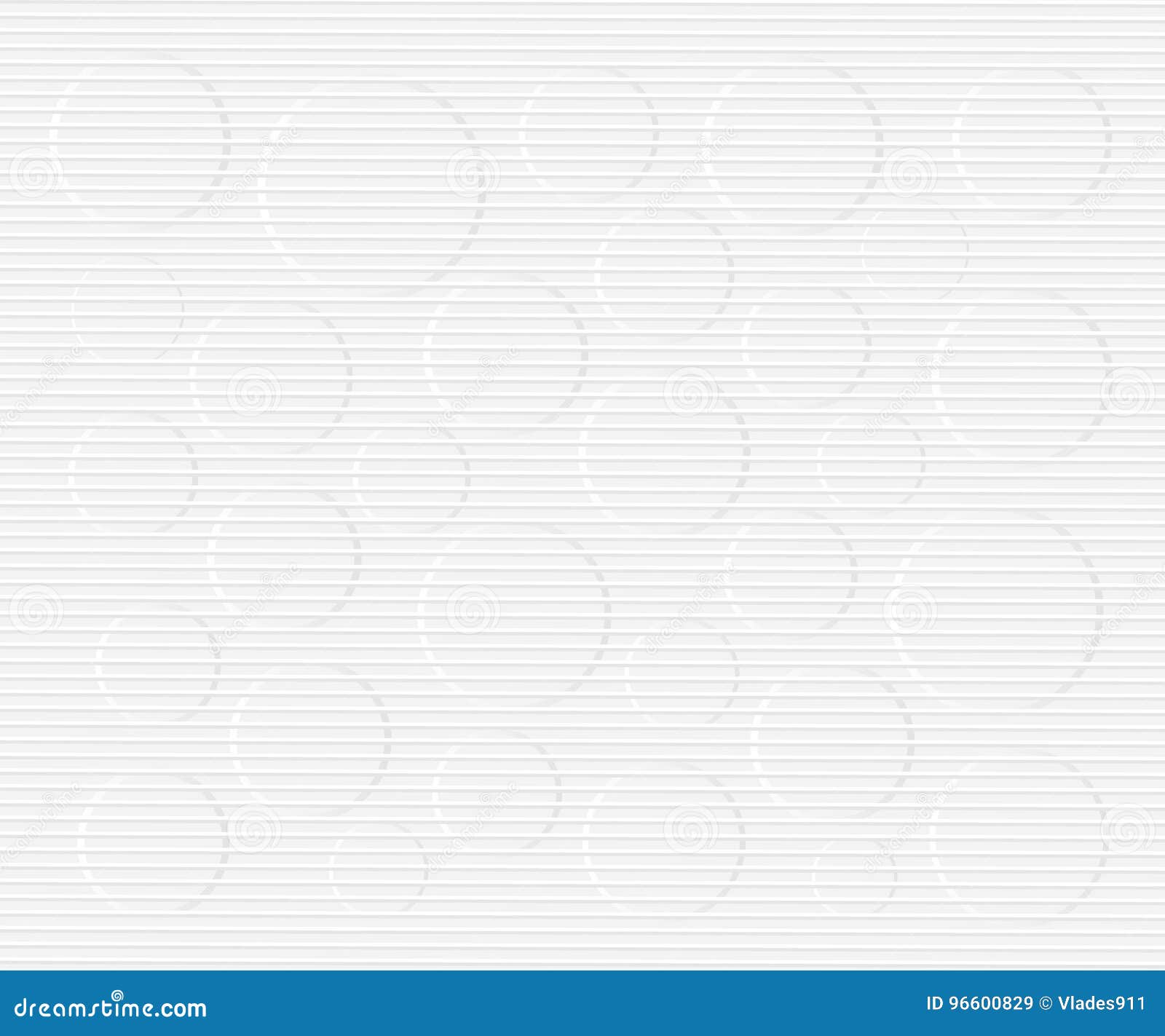 Background of Overlapping of Thin Lines and Circles Gray-white . Vector ...