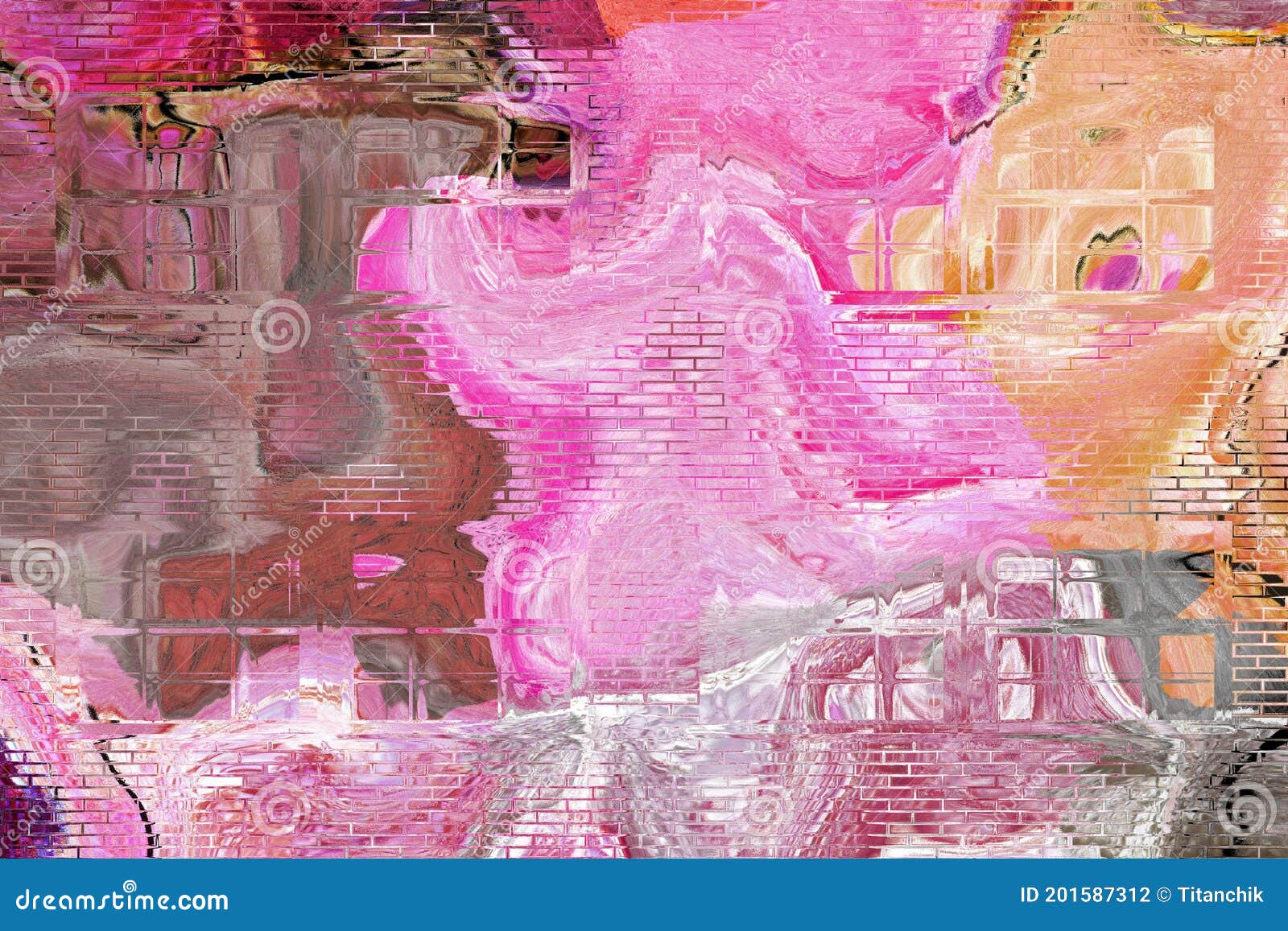 Background Paint Brush- Abstract Wallpaper Pattern. Art Drawing Stock ...