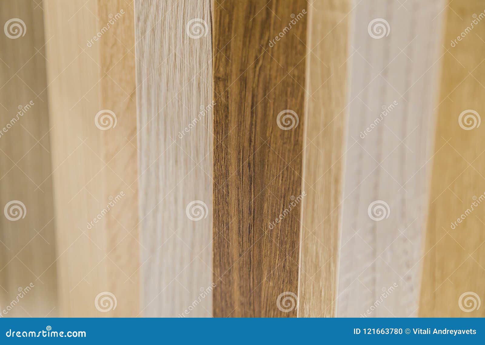 Background of Panels of Different Colors, Panels of Wood. Stock Photo ...